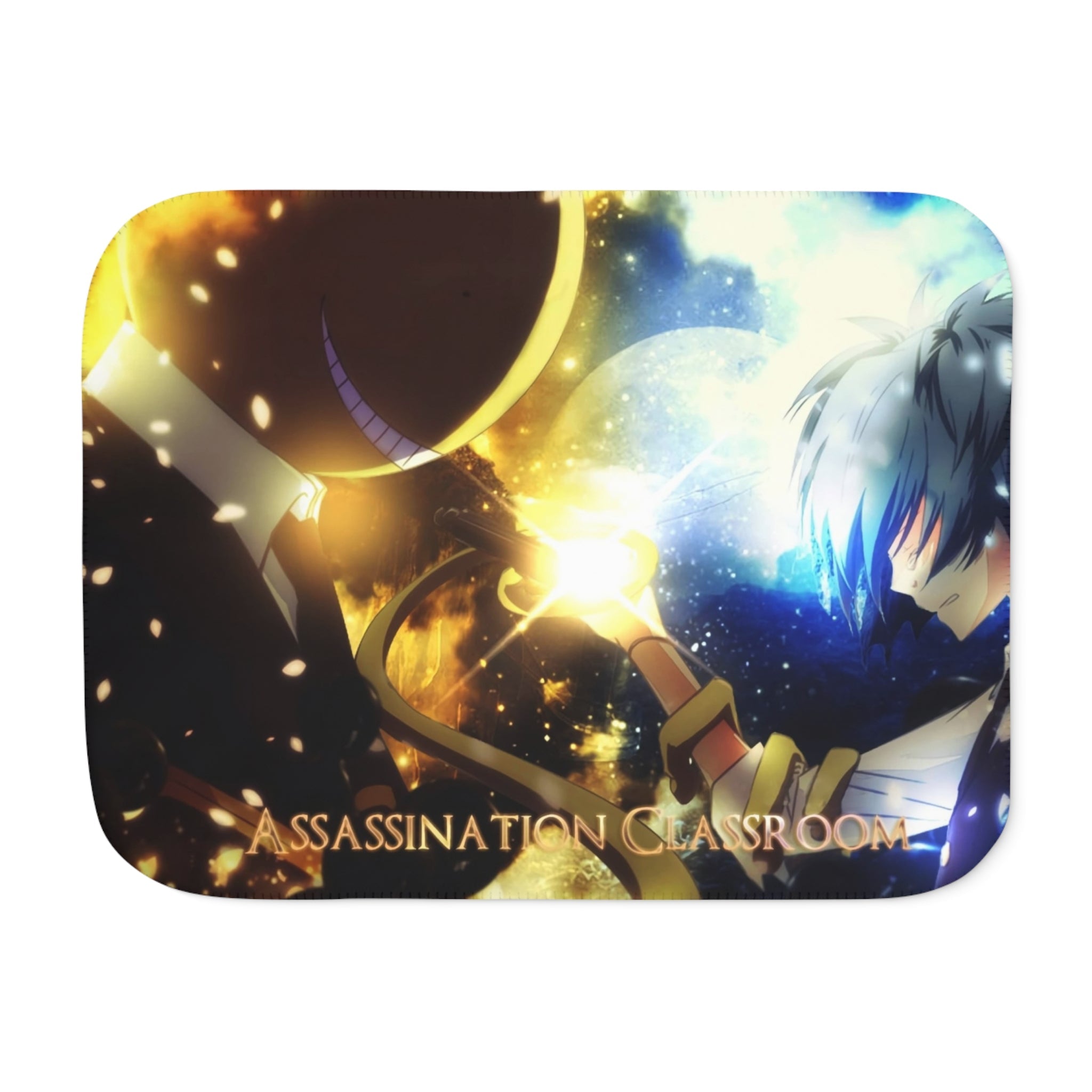 Nagisa Shiota VS Koro-sensei Sherpa Blanket