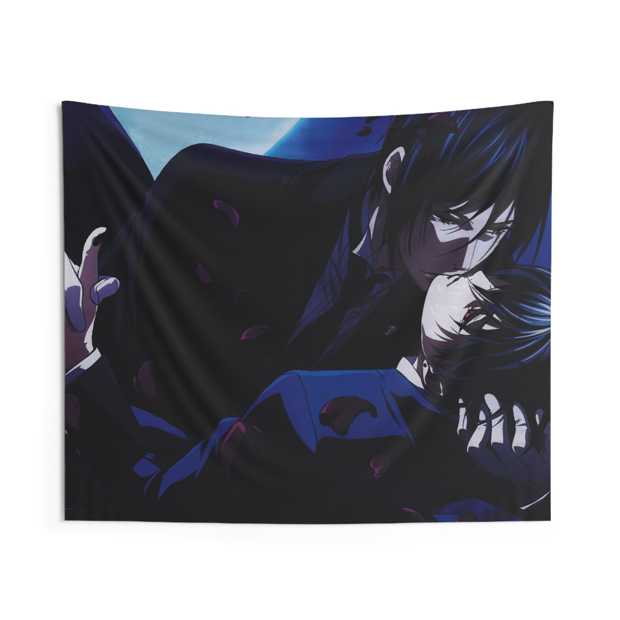 Black Butler Indoor Wall Tapestry