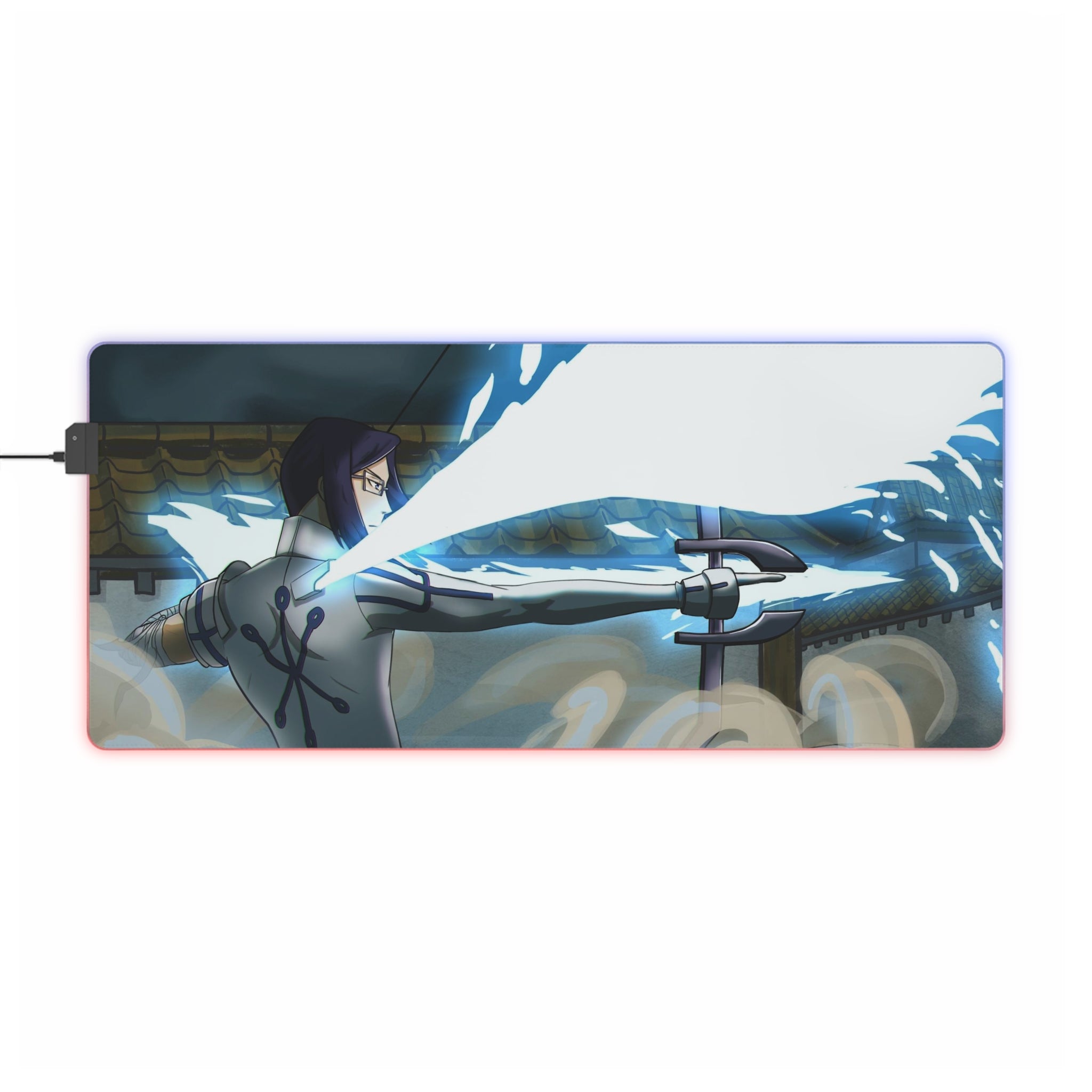 Anime Bleach RGB LED Mouse Pad (Desk Mat)