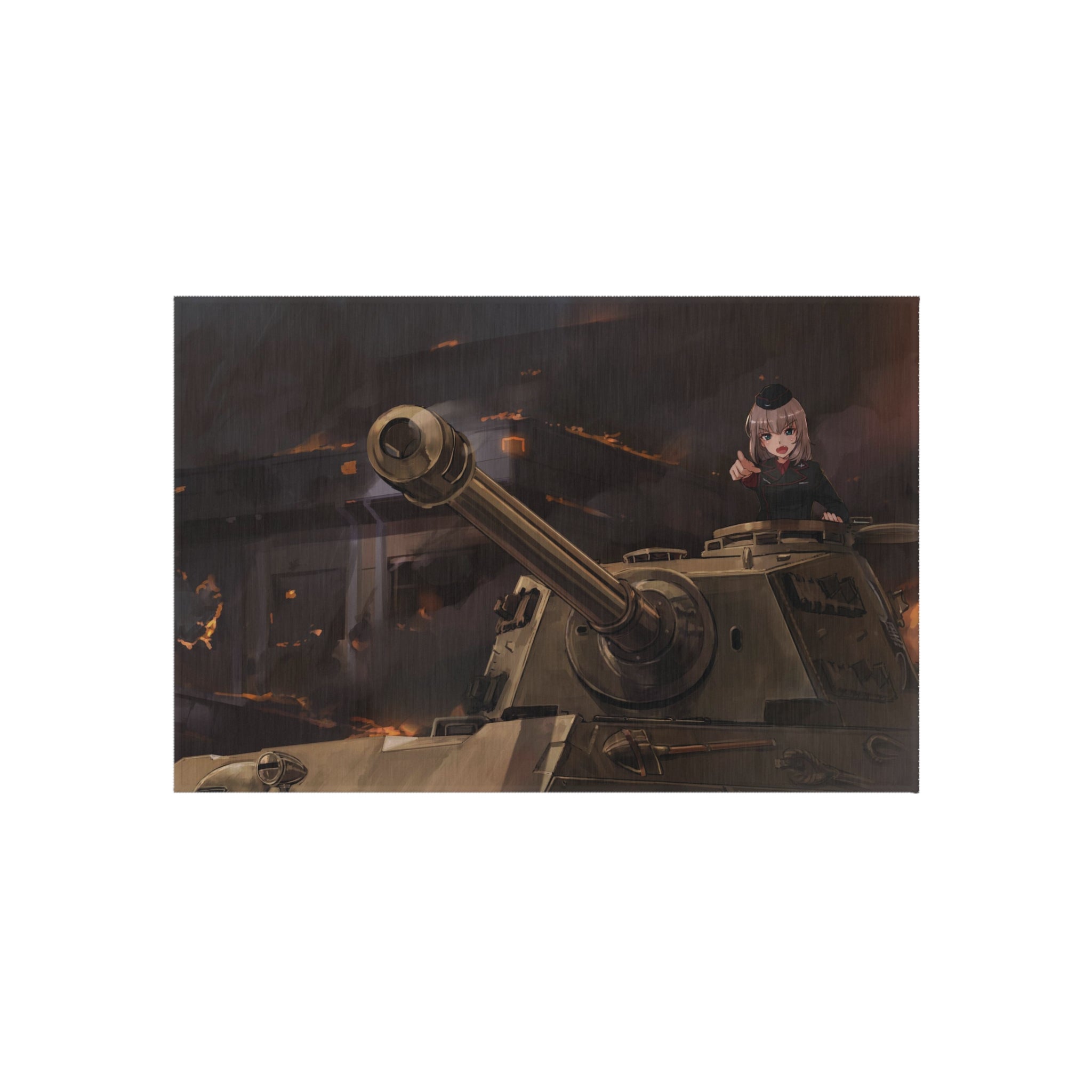 Girls und Panzer Rug