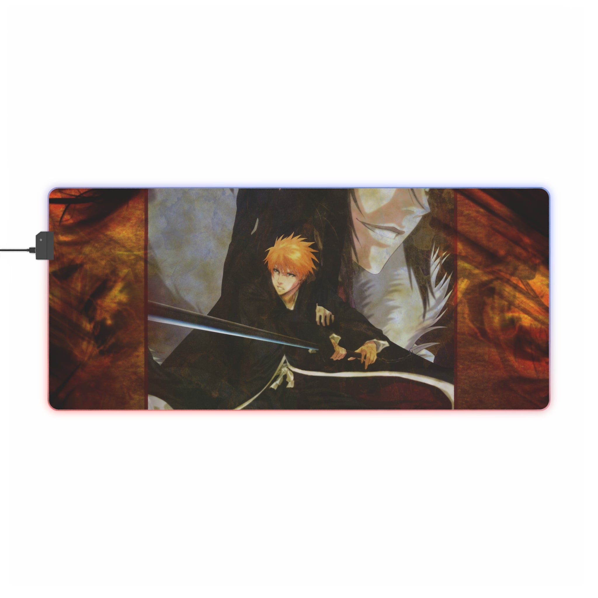 Anime Bleach RGB LED Mouse Pad (Desk Mat)