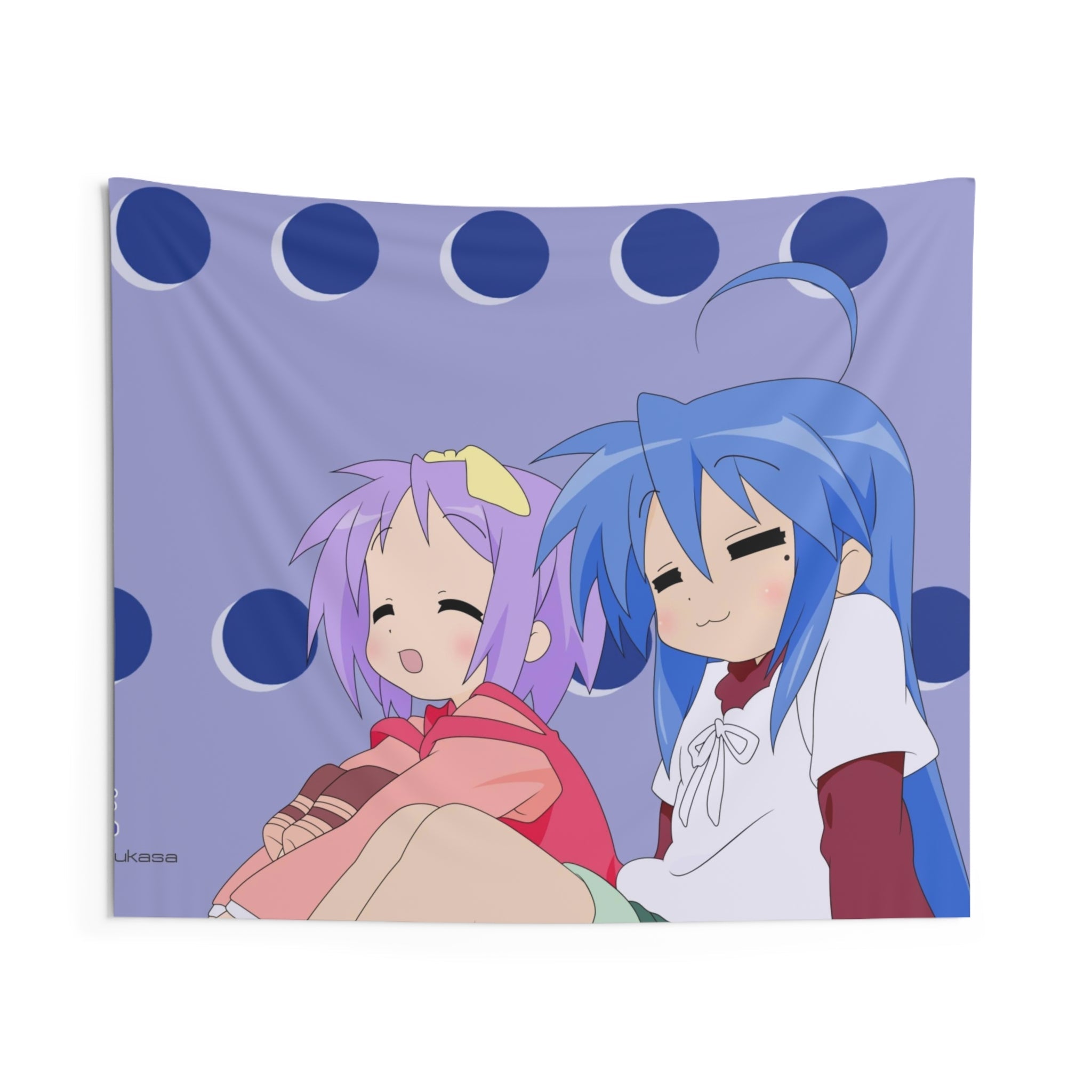 Lucky Star Konata Izumi, Tsukasa Hiiragi Indoor Wall Tapestry