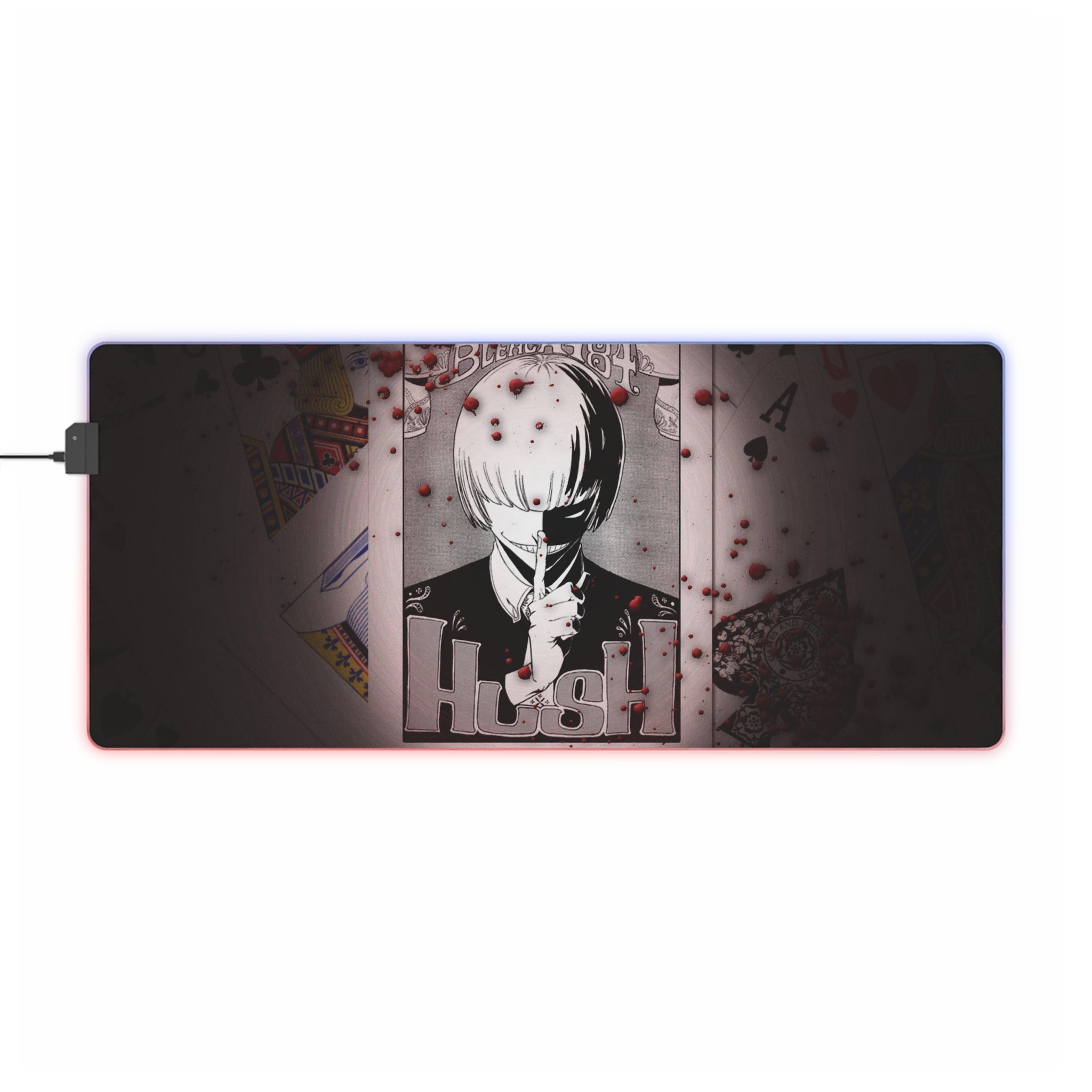 Anime Bleach RGB LED Mouse Pad (Desk Mat)