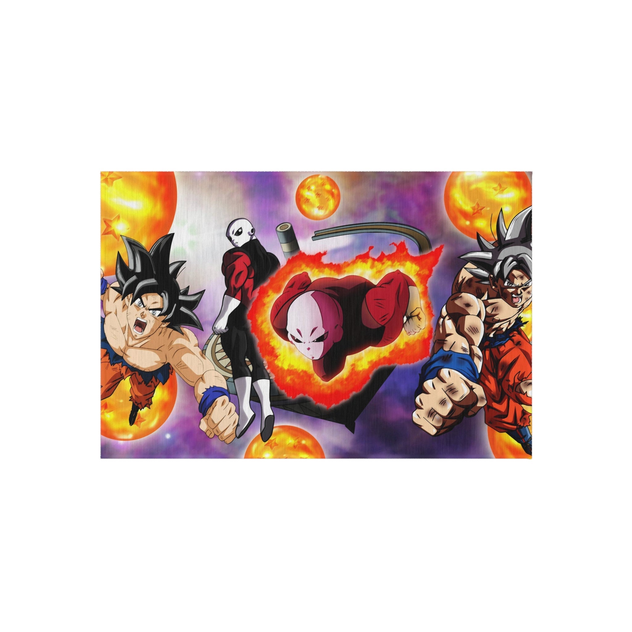 Goku Mastered Ultra Instinct And Jiren Rug