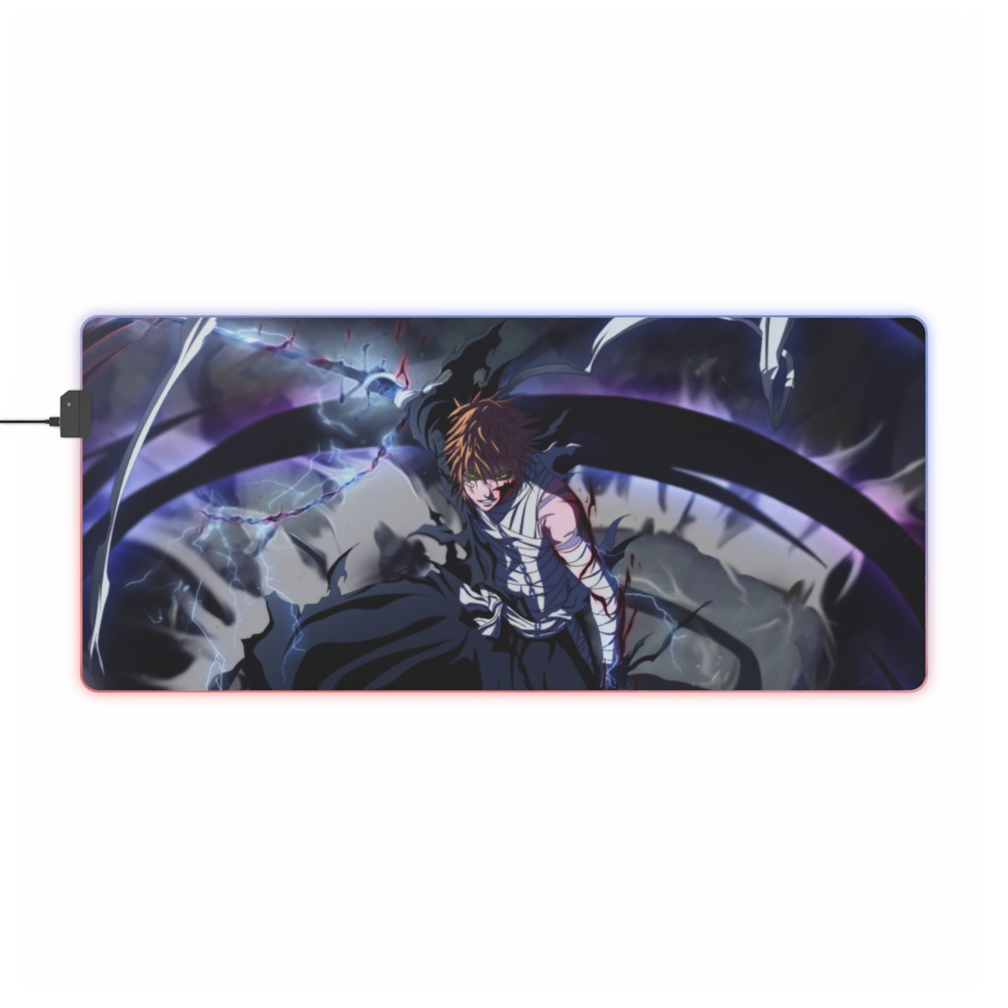 Anime Bleach RGB LED Mouse Pad (Desk Mat)