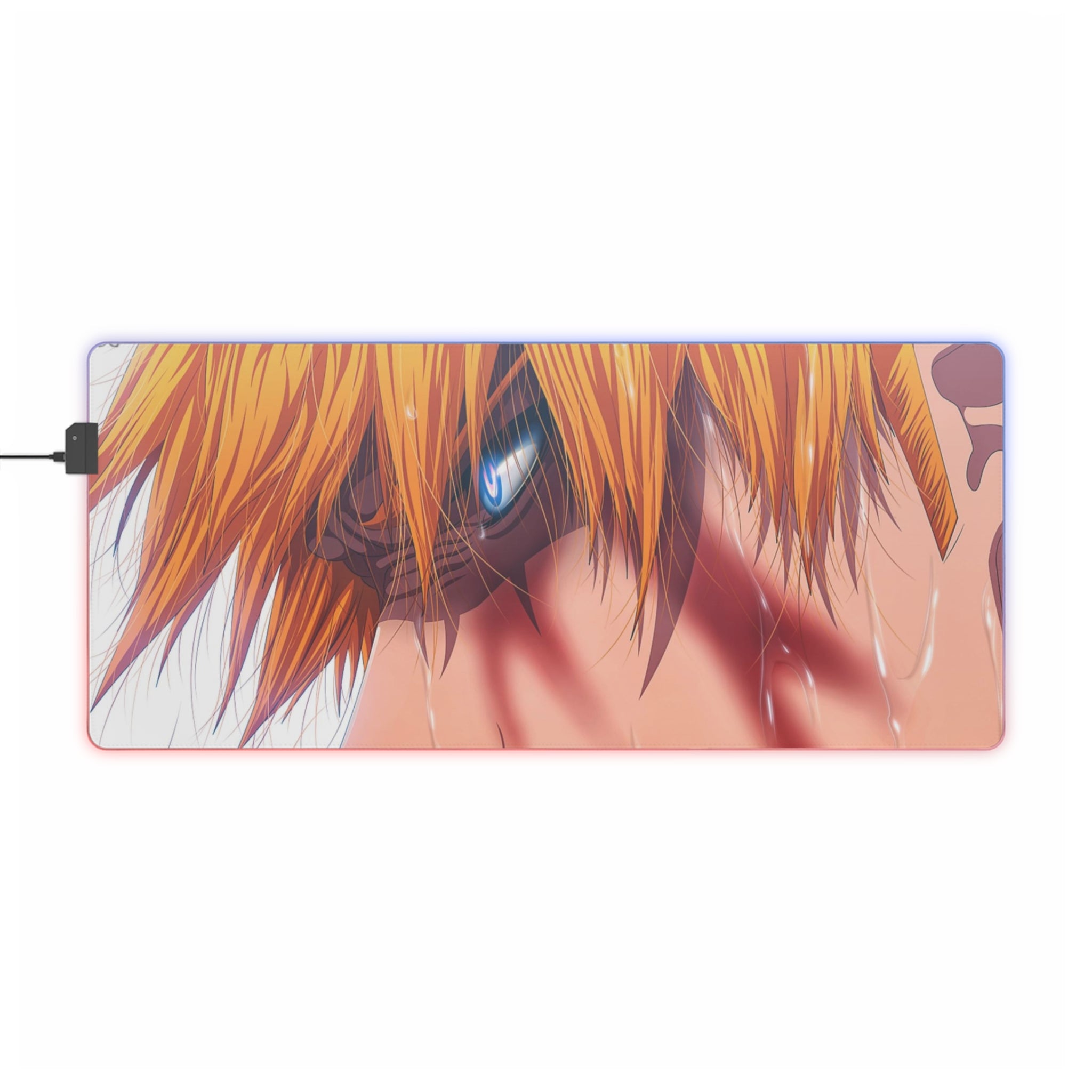 Bleach Ichigo Kurosaki RGB LED Mouse Pad (Desk Mat)