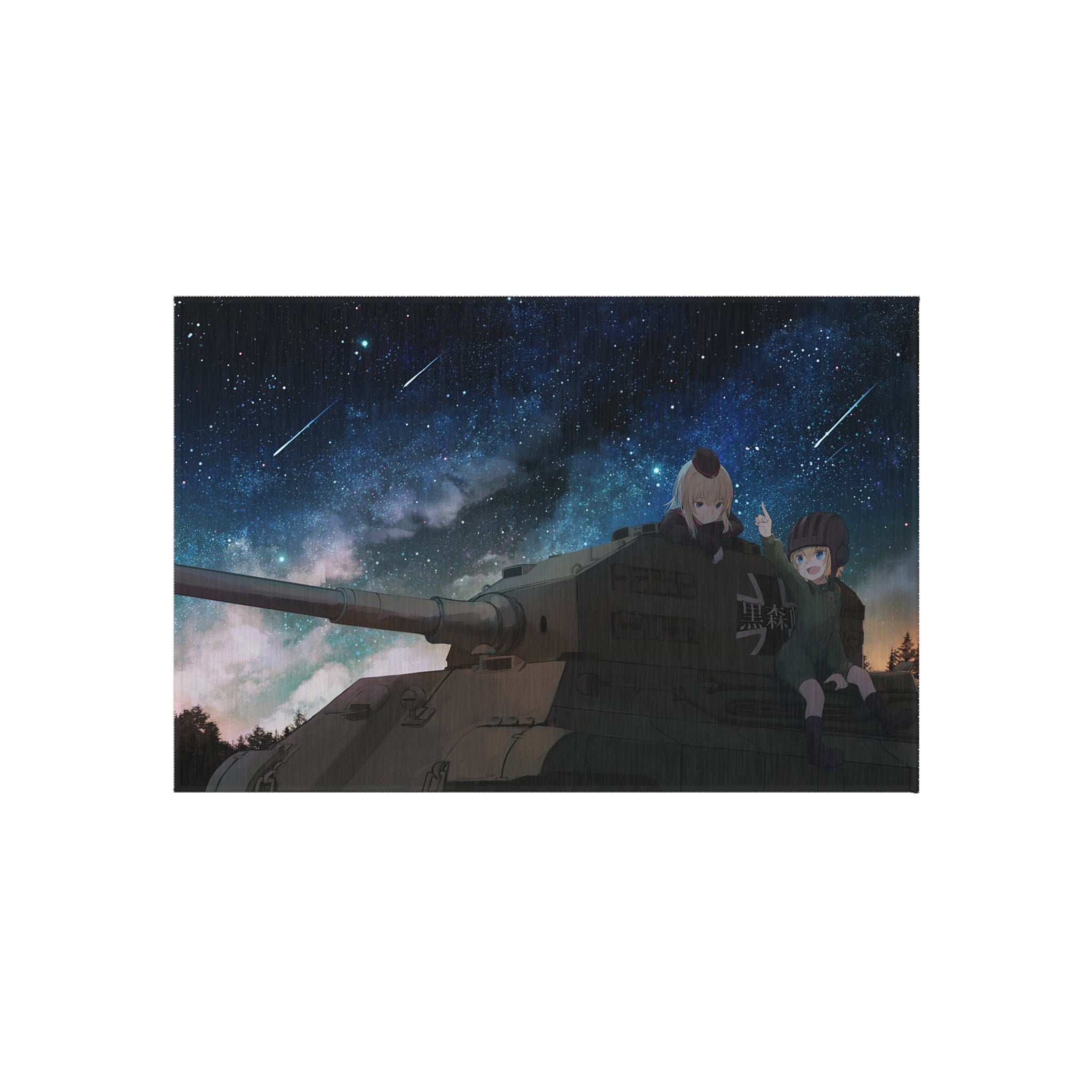 Girls und Panzer Rug