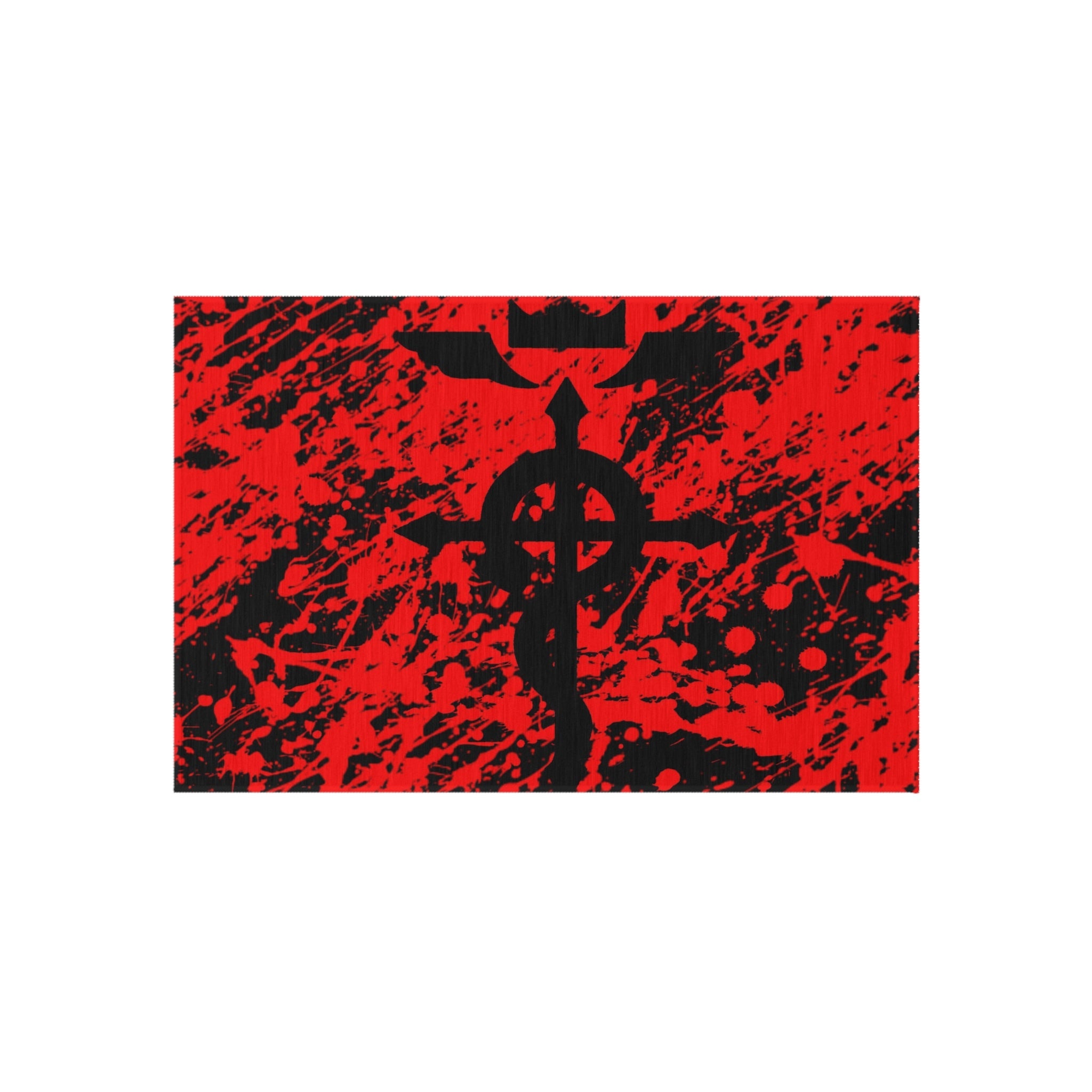 Full Metal Bleed Rug