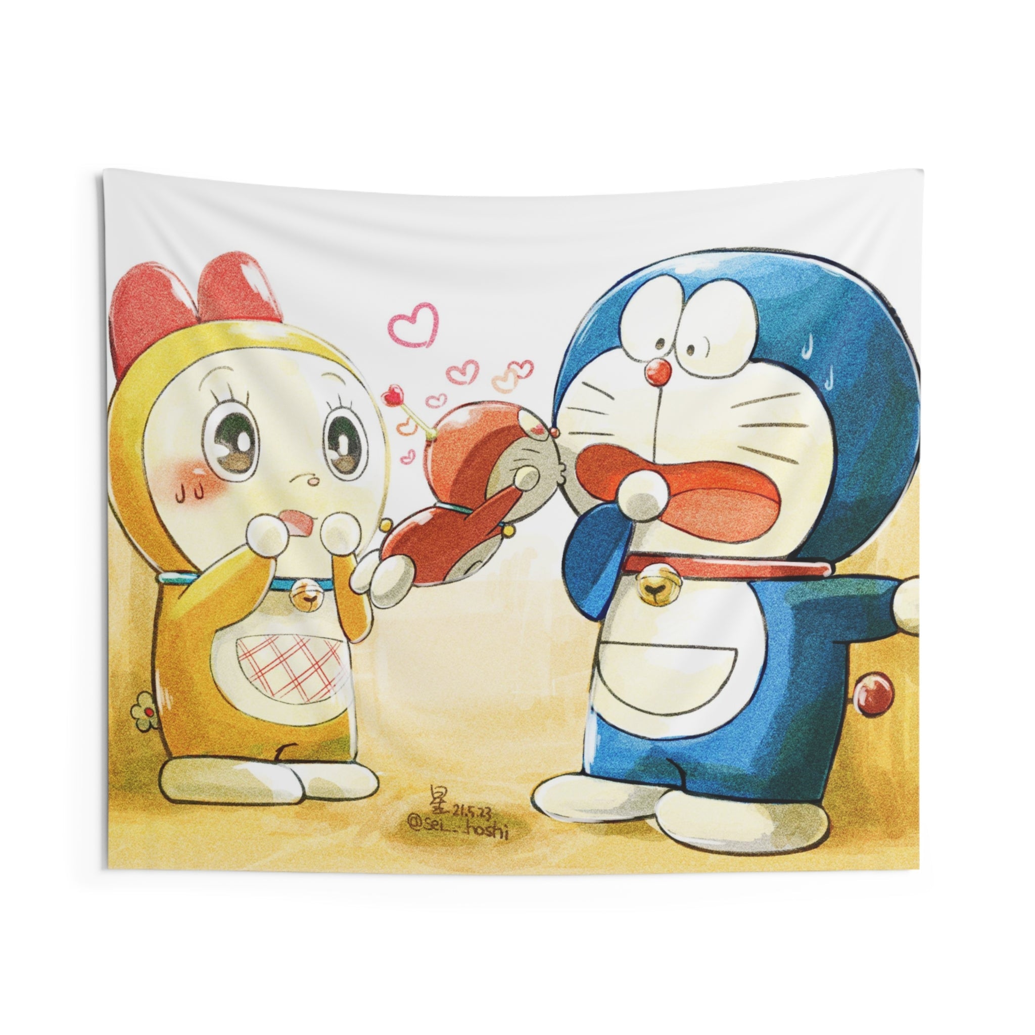 Anime Doraemon Indoor Wall Tapestry