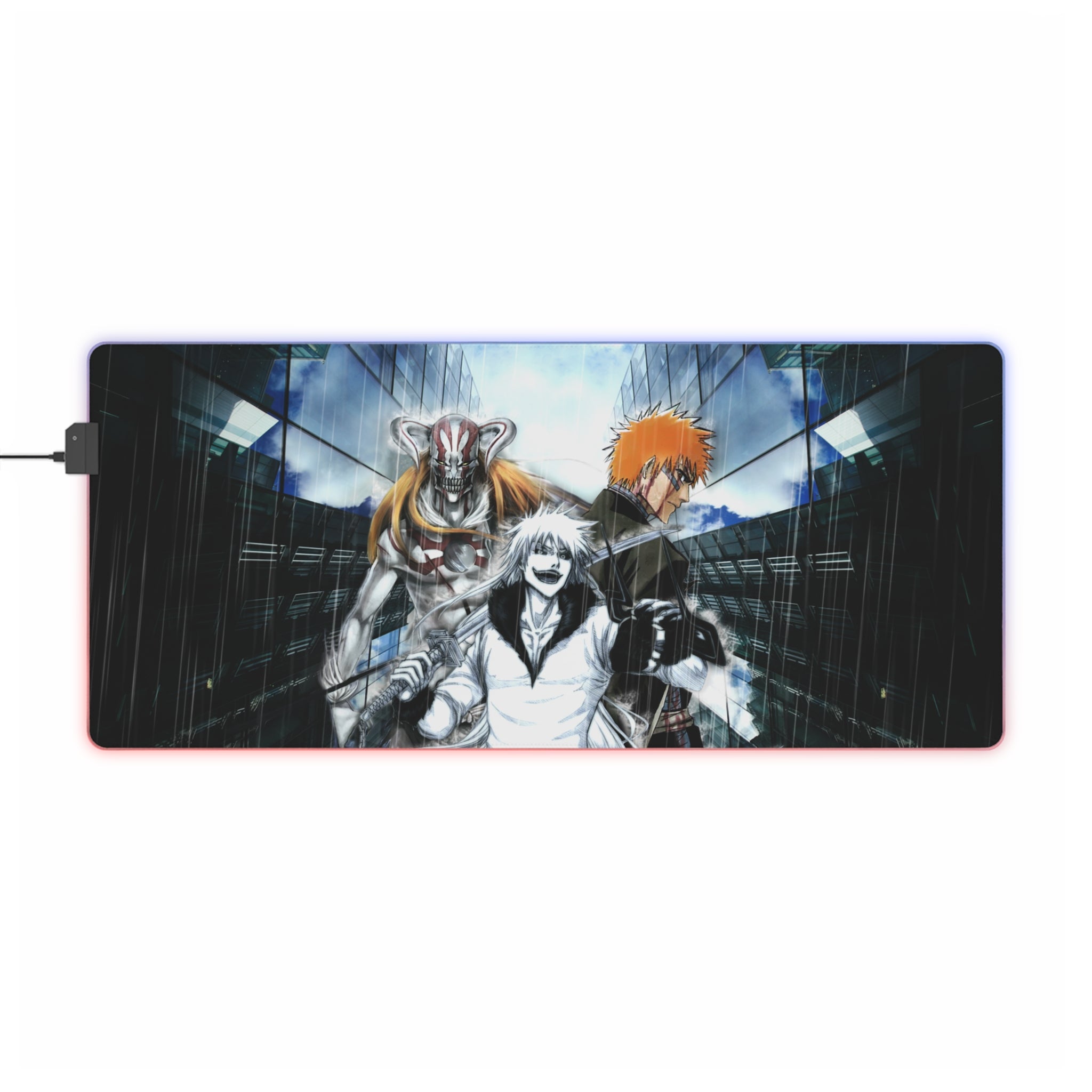 Bleach Ichigo Kurosaki RGB LED Mouse Pad (Desk Mat)