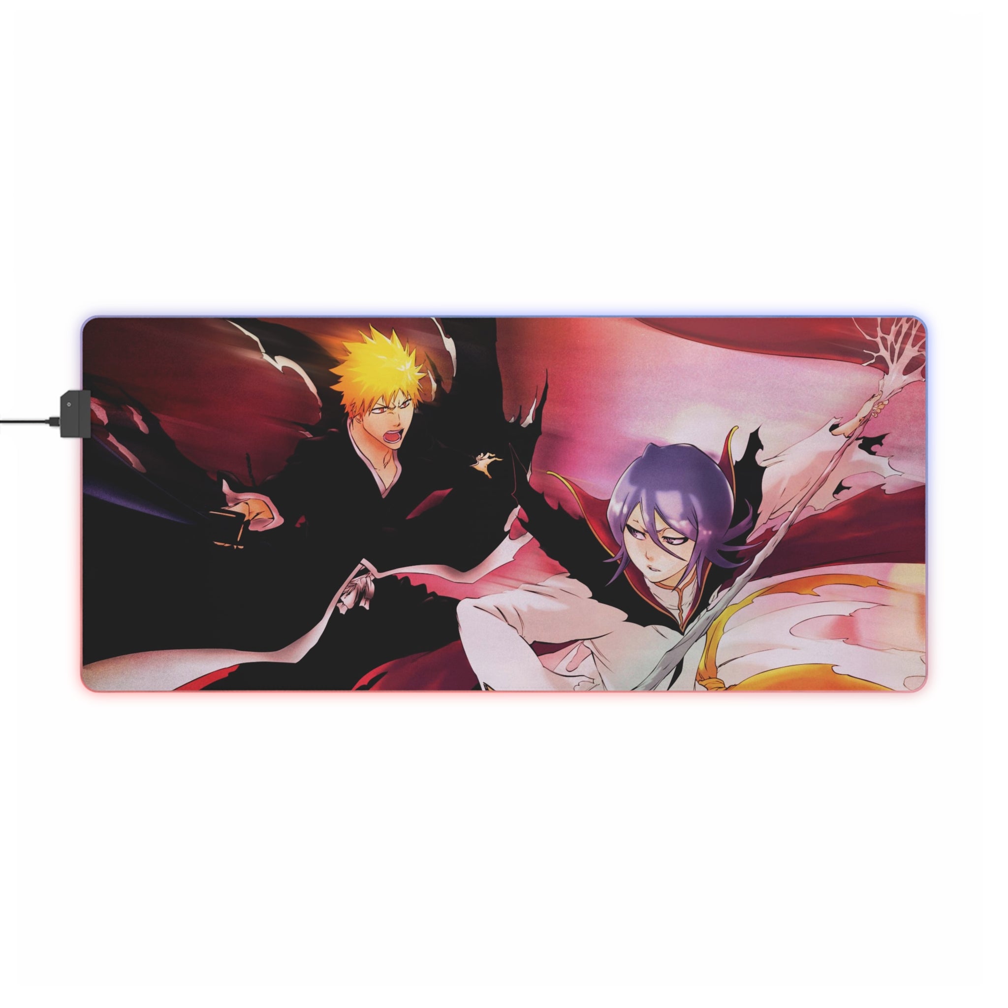 Anime Bleach RGB LED Mouse Pad (Desk Mat)