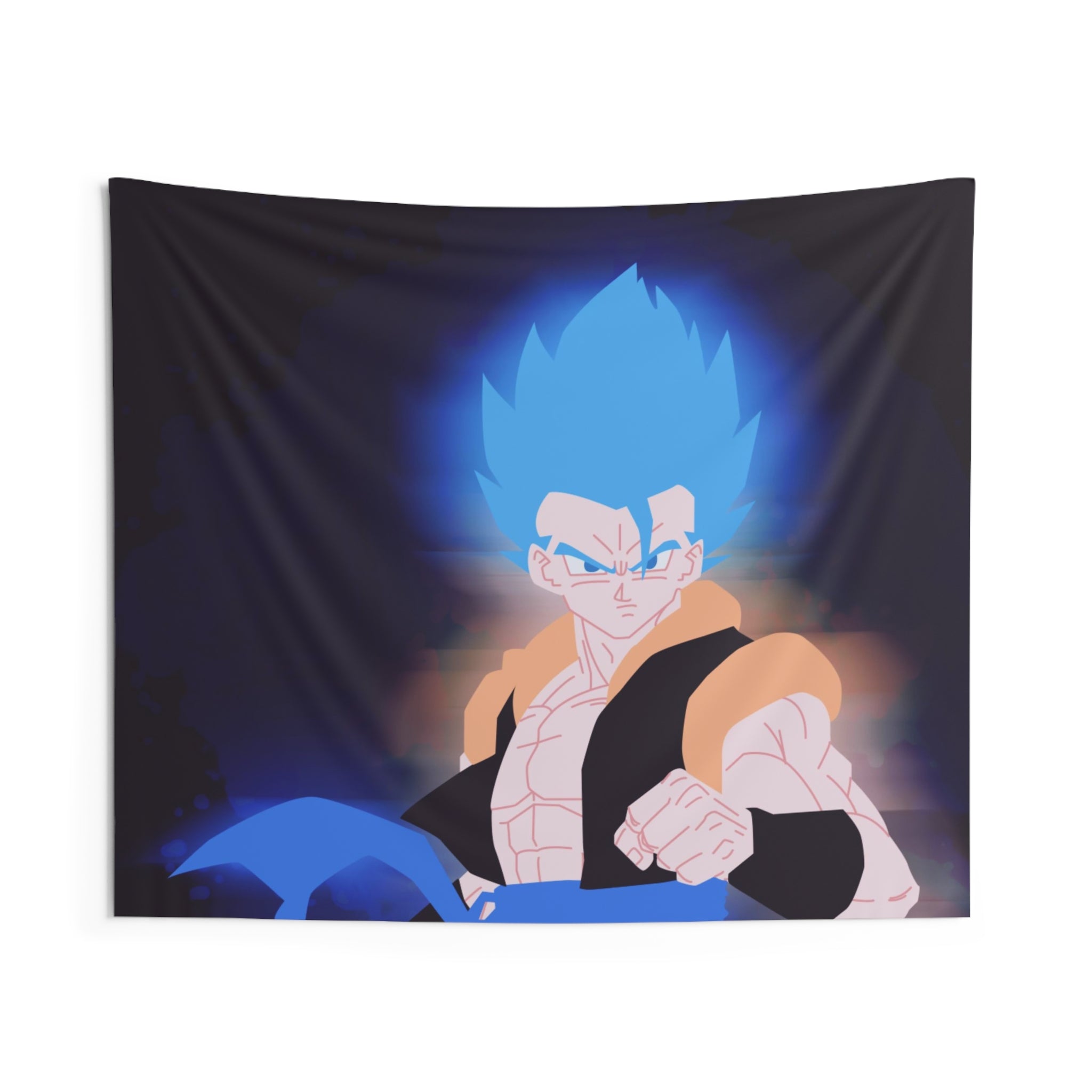 Super Saiyan Blue Gogeta Indoor Wall Tapestry