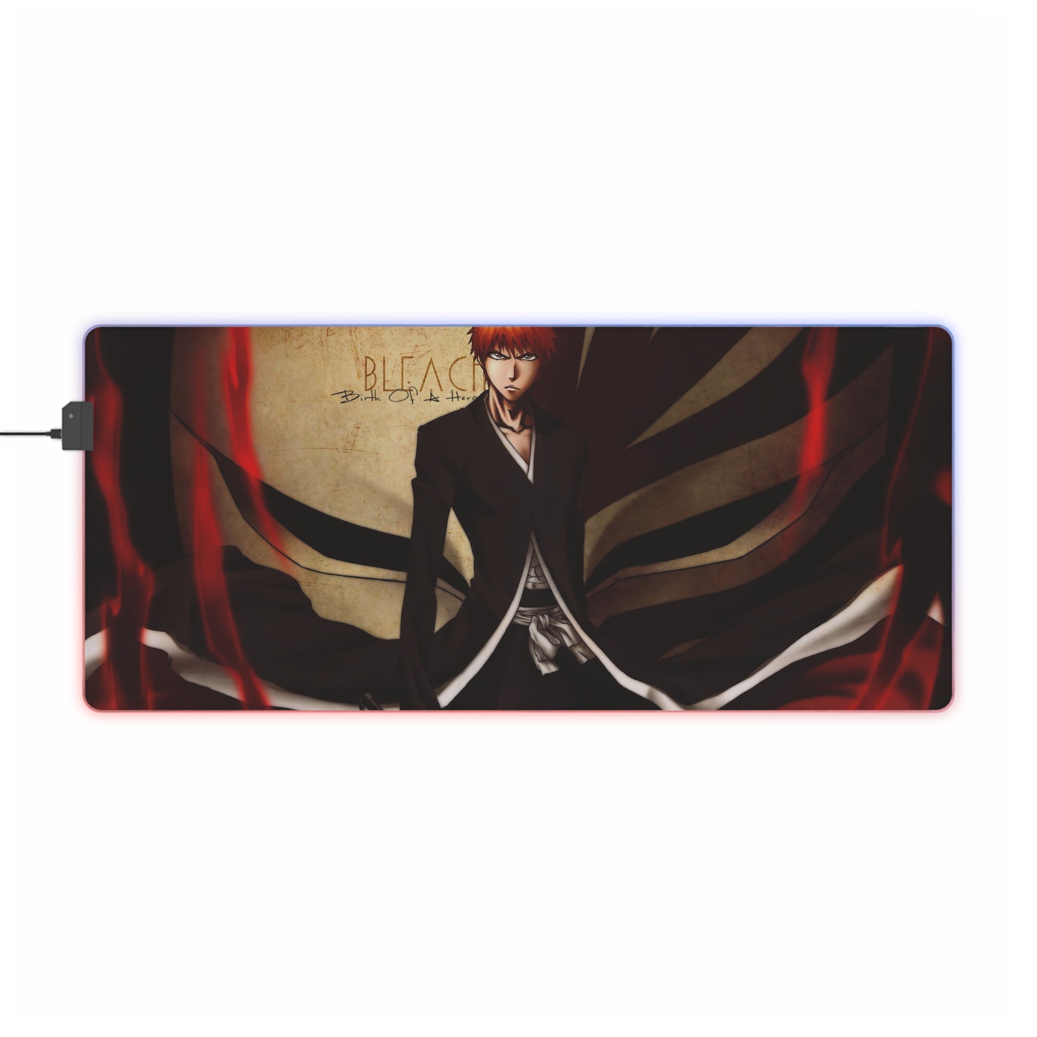 Anime Bleach RGB LED Mouse Pad (Desk Mat)