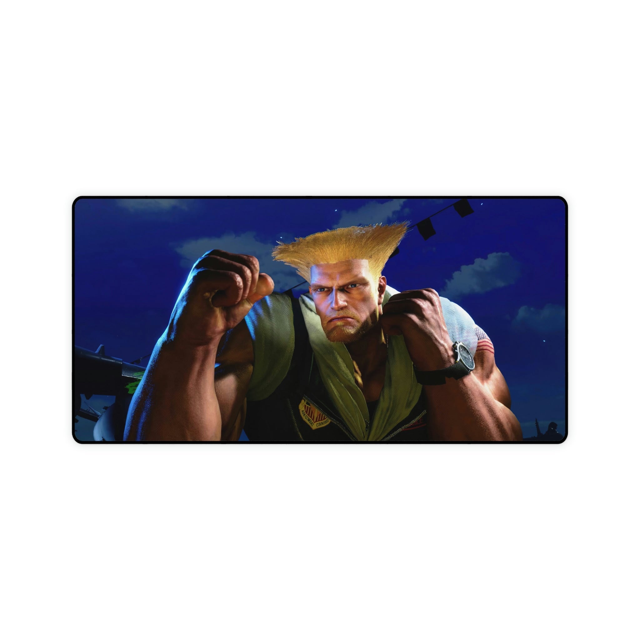 Guile Street Fighter 6 Mouse Pad (Desk Mat)