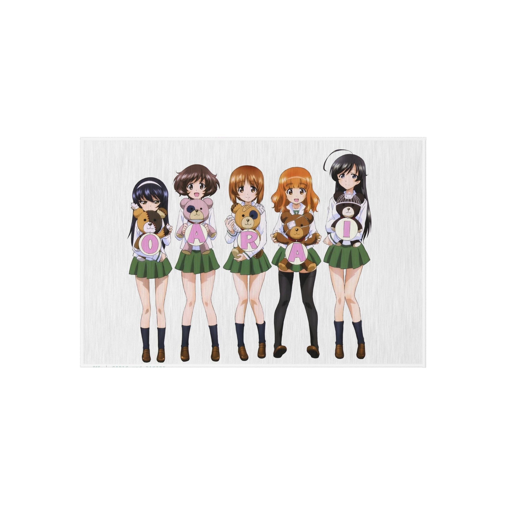 Girls und Panzer Rug