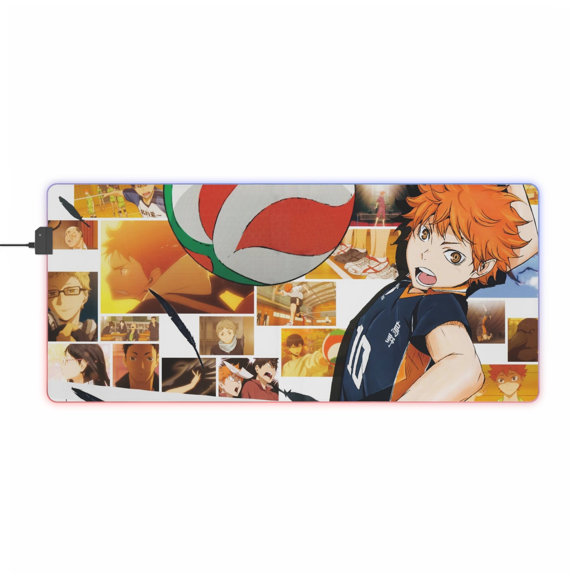 Haikyu!! RGB LED Mouse Pad (Desk Mat)