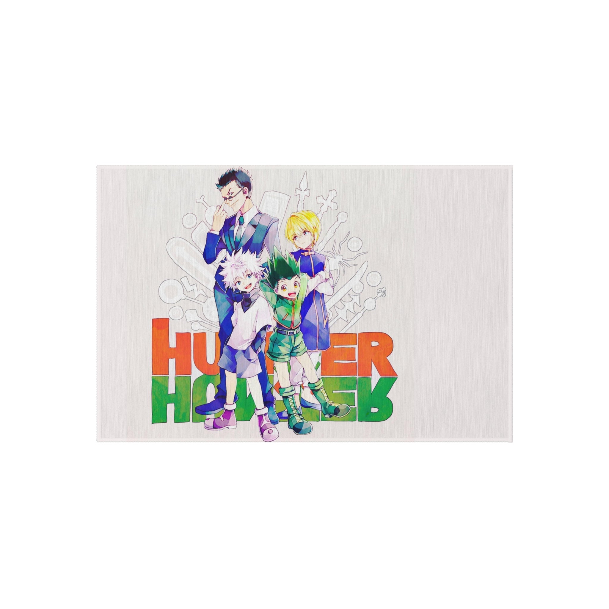 Hunter x Hunter Killua Zoldyck, Gon Freecss Rug