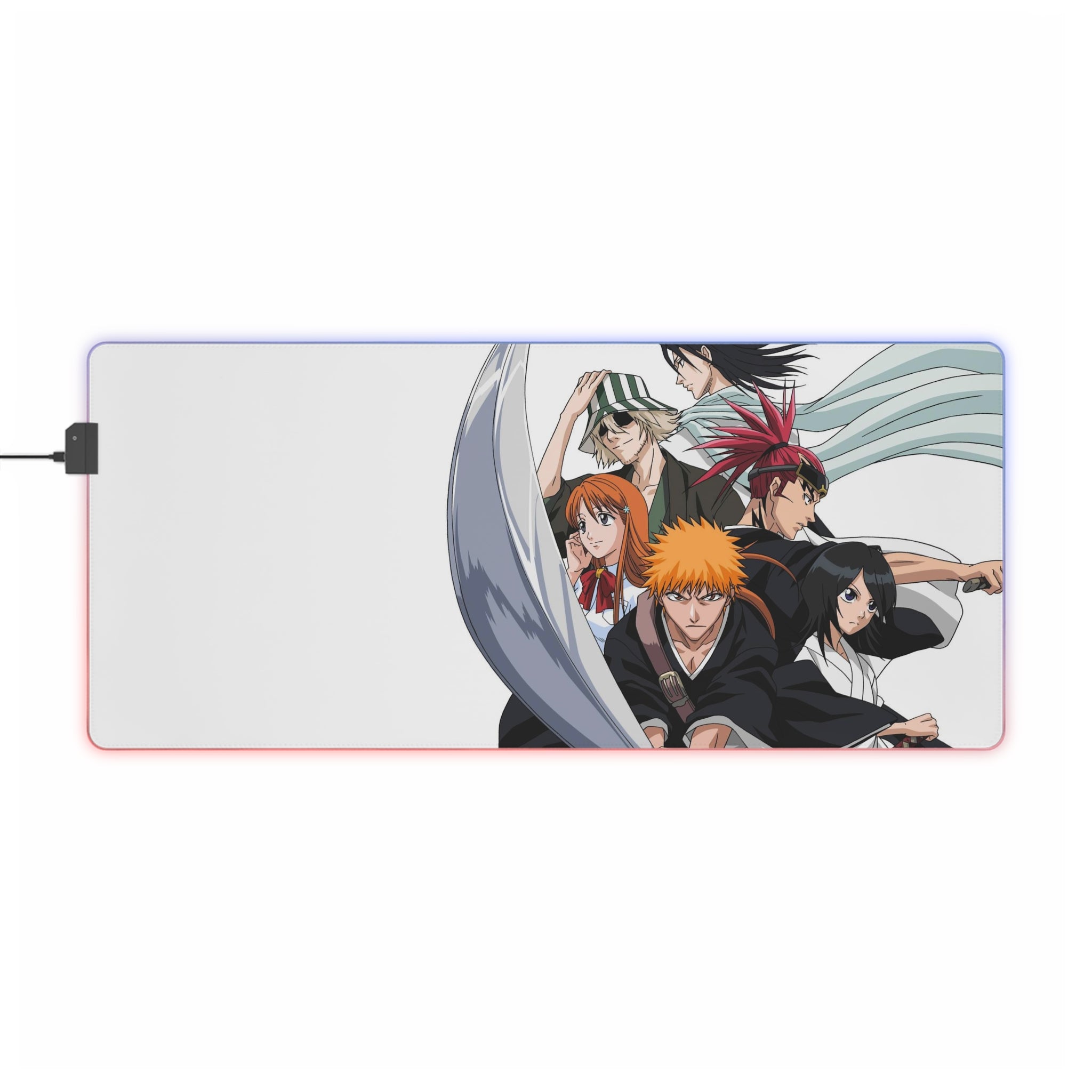Anime Bleach RGB LED Mouse Pad (Desk Mat)