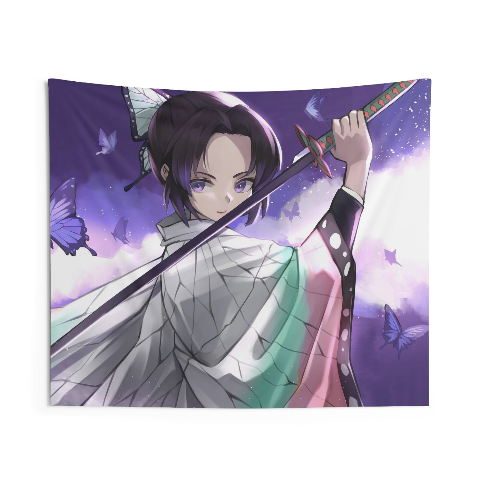 Shinobu Kochou Indoor Wall Tapestry