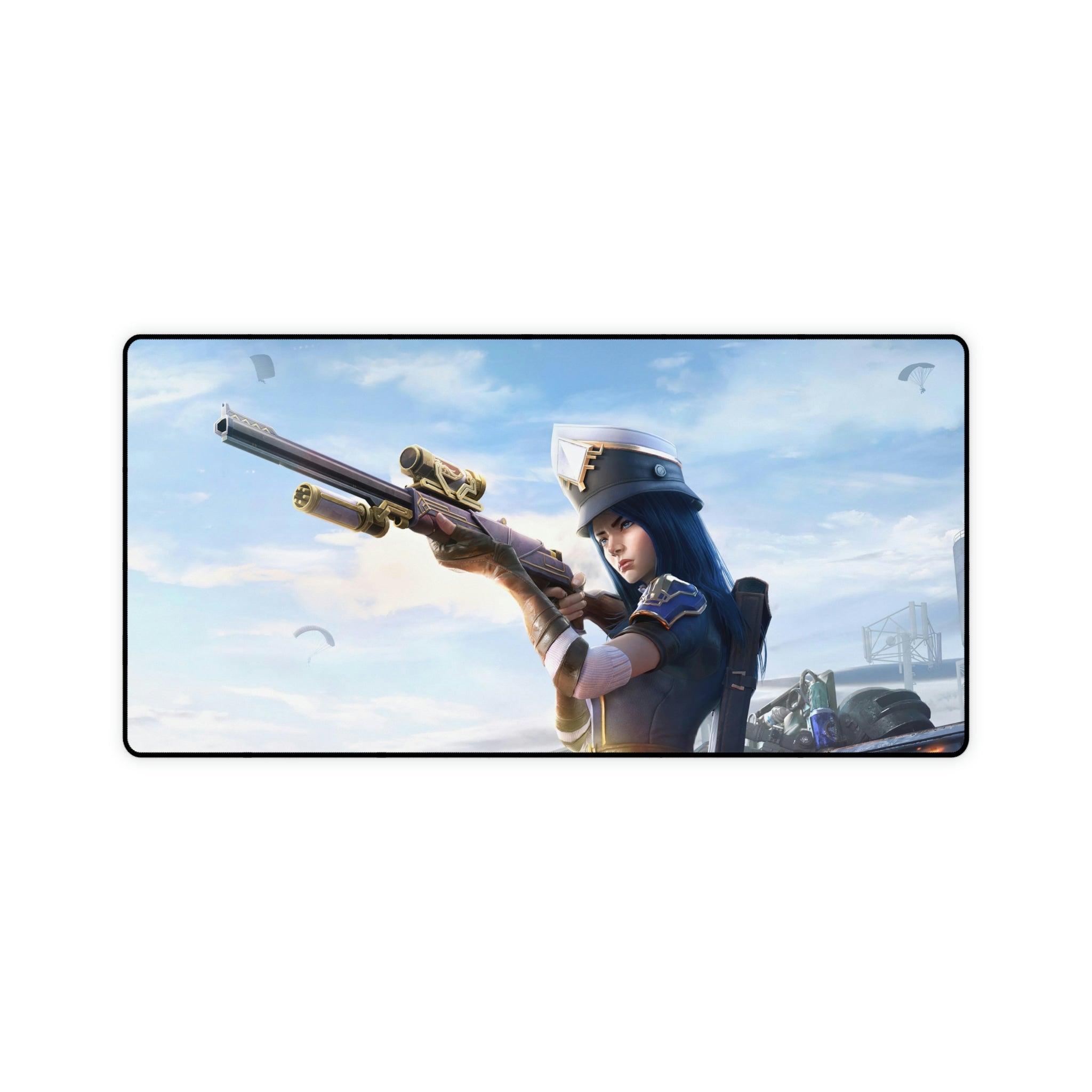 Caitlyn Arcane PUBG Mobile Mouse Pad (Desk Mat)