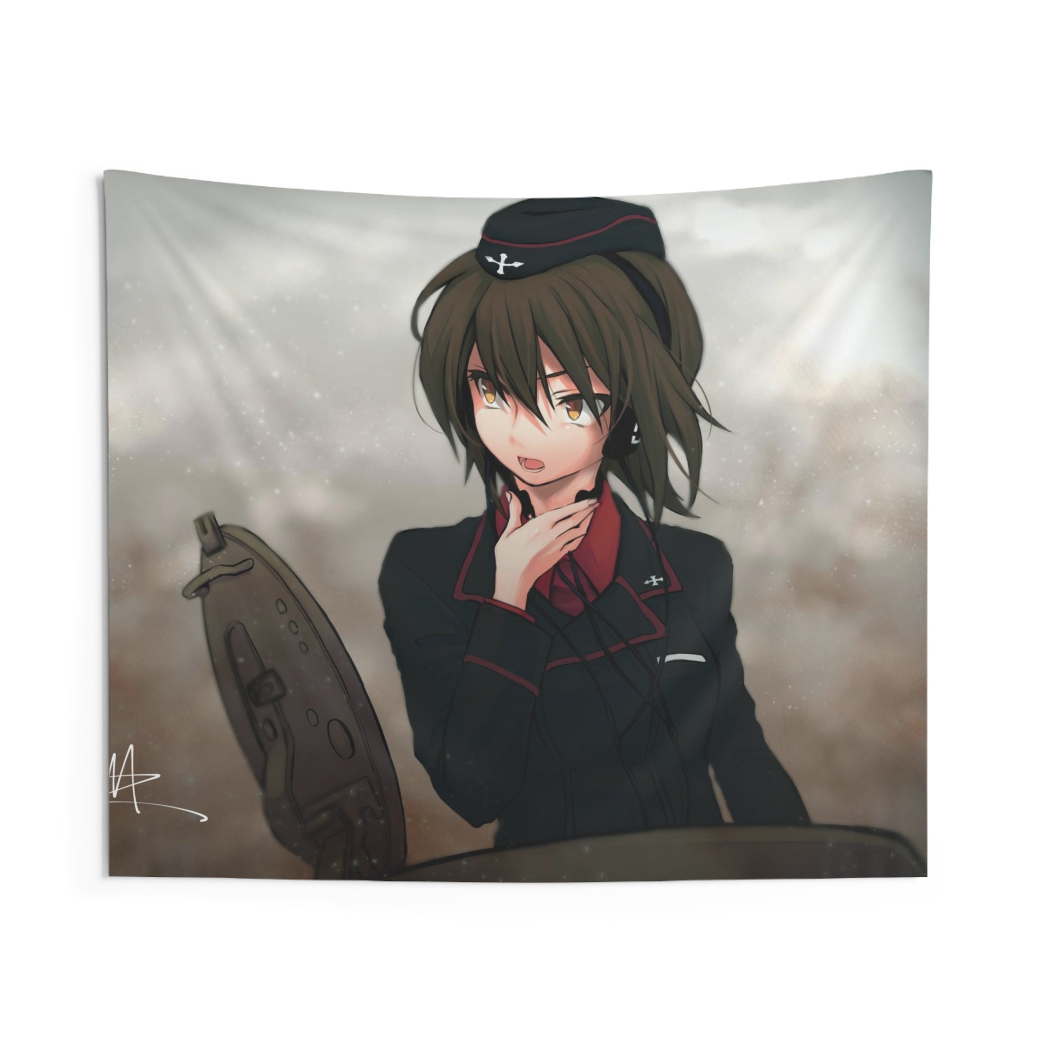 Girls und Panzer Indoor Wall Tapestry