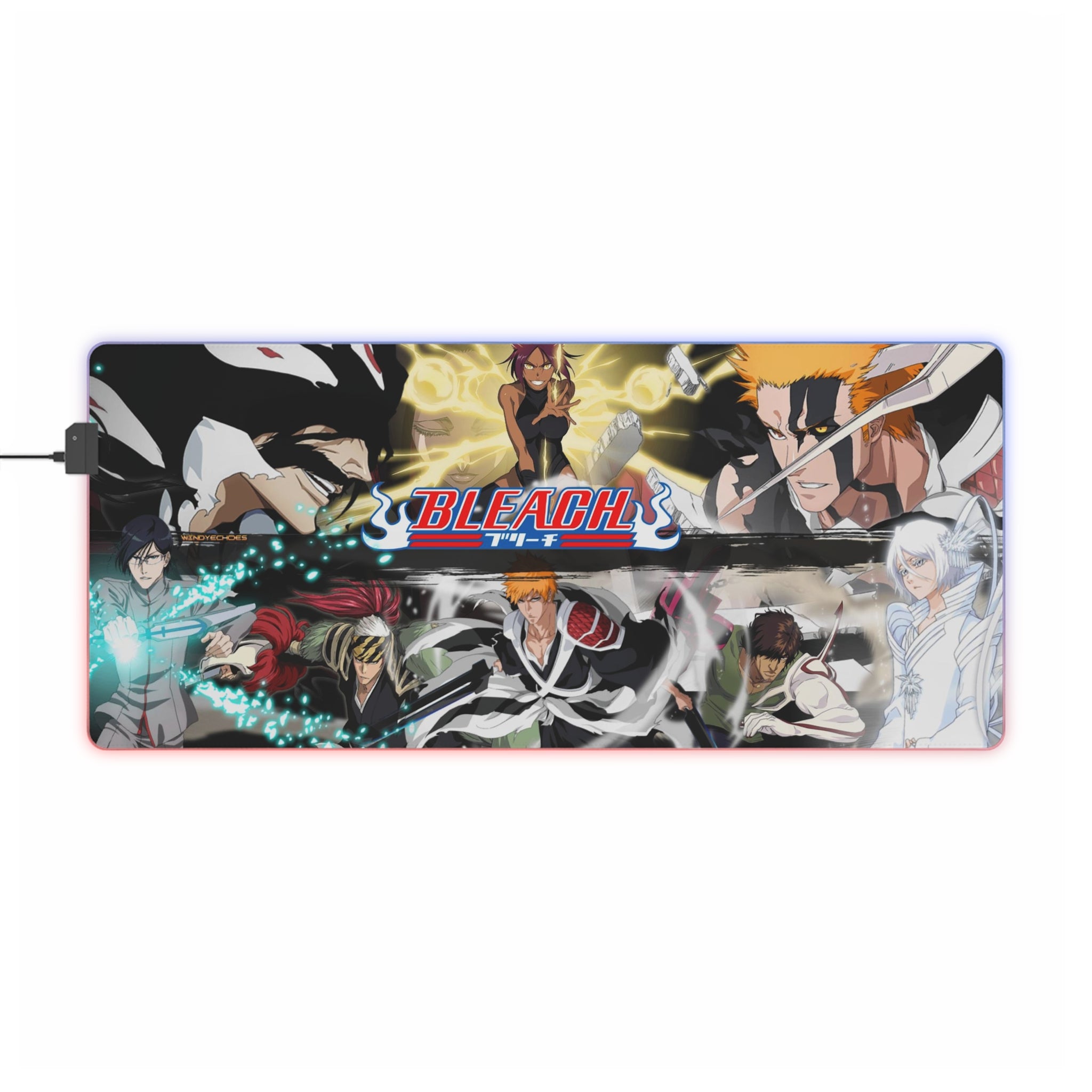 Anime Bleach RGB LED Mouse Pad (Desk Mat)