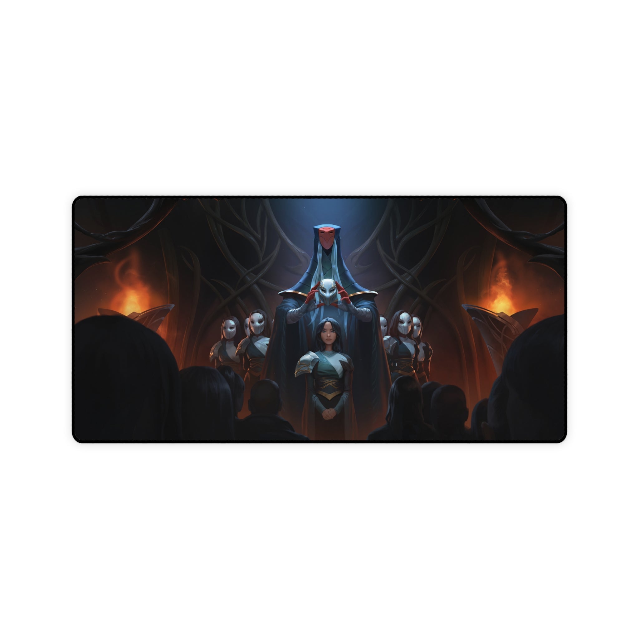 Keeper Of Masks Mouse Pad (Desk Mat)