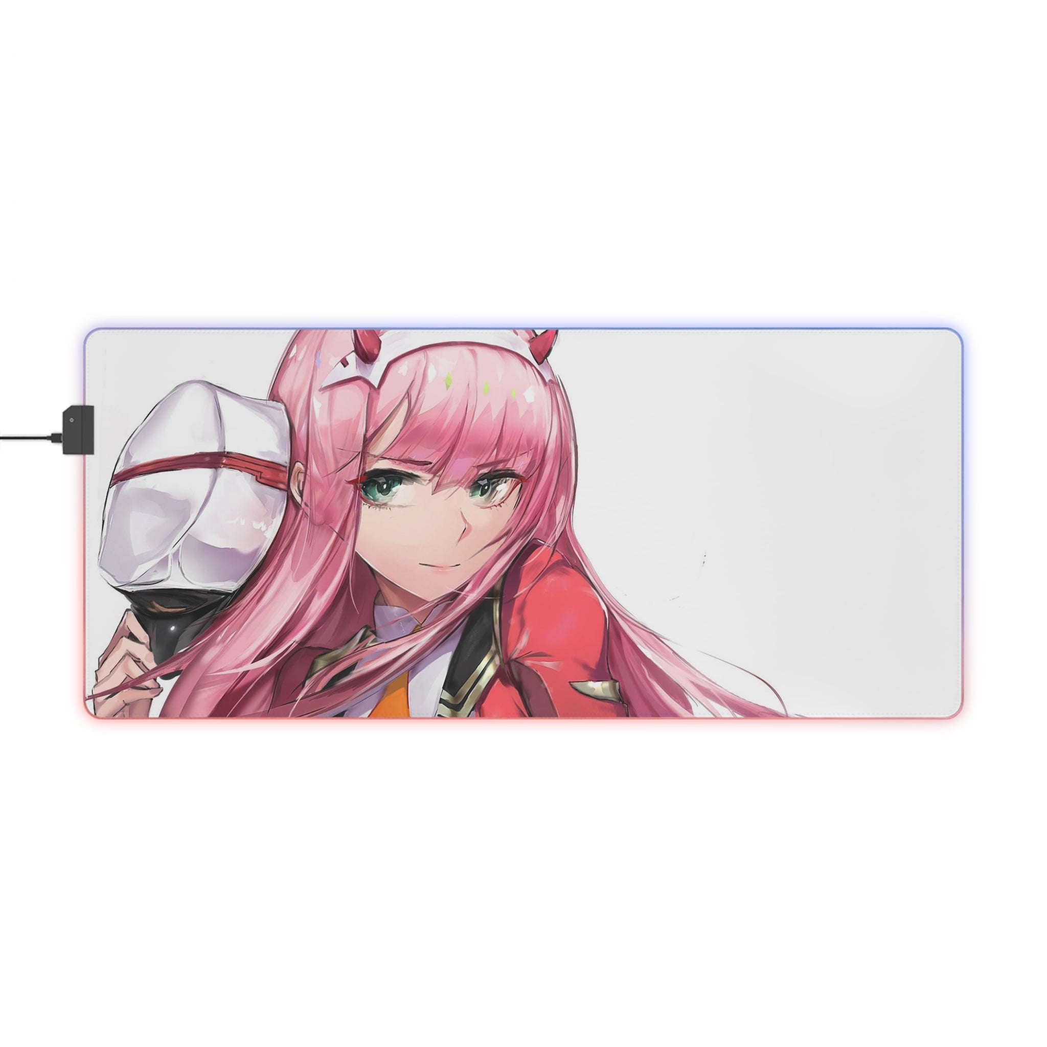 Zero Two RGB LED Mouse Pad (Desk Mat)