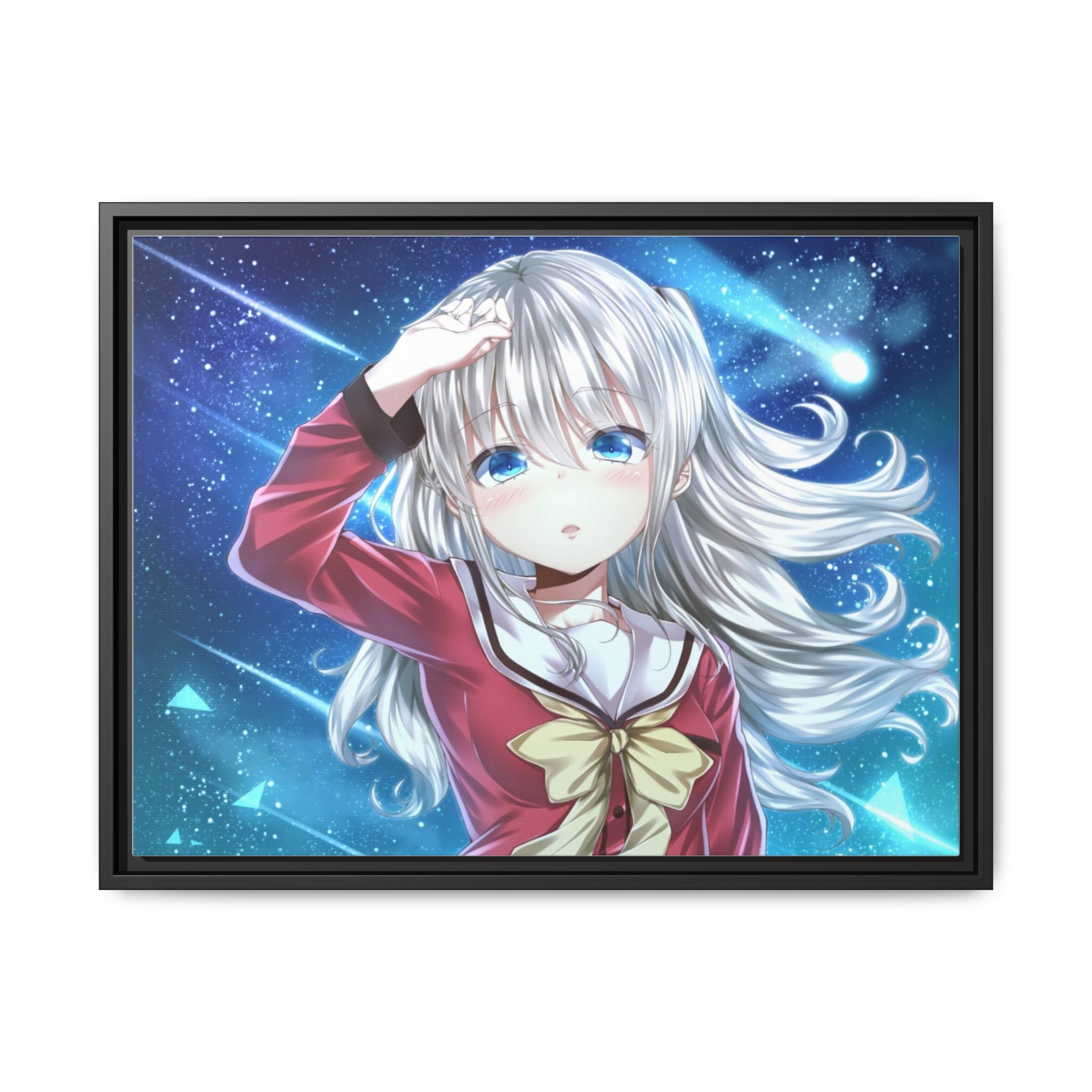 Nao Tomori cute face Canvas Framed Art Print