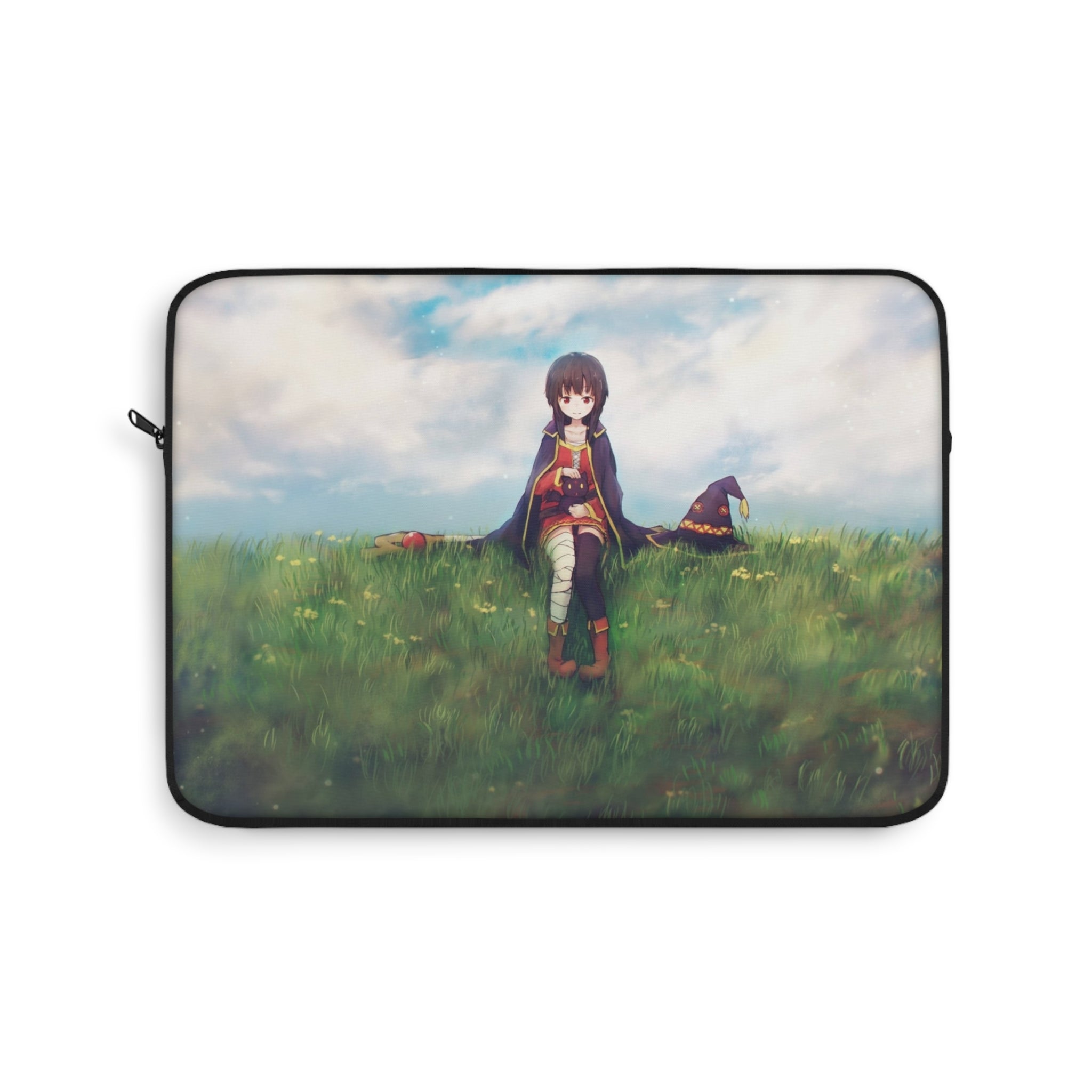 Megumin and Chomusuke Laptop Sleeve