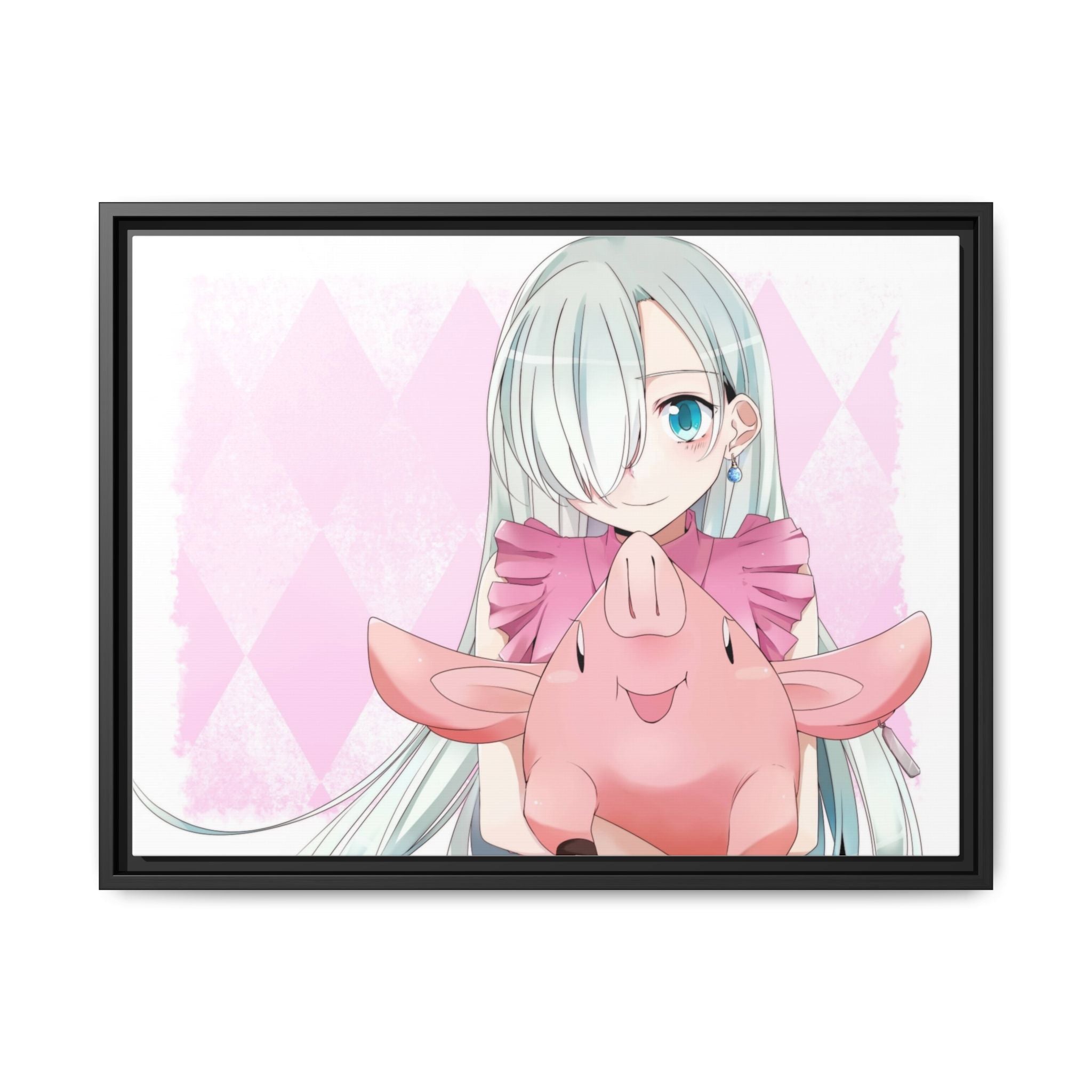 Anime The Seven Deadly Sins Canvas Framed Art Print