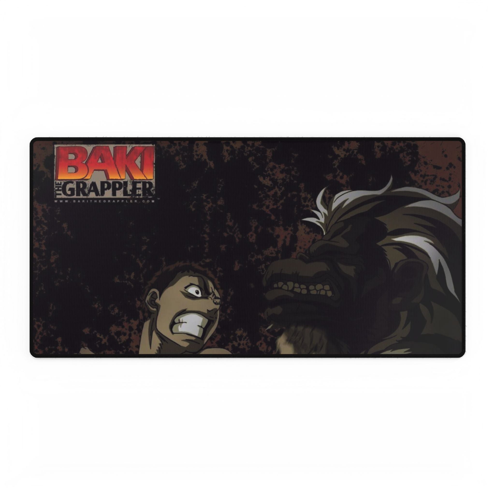 Baki The Grappler Mouse Pad (Desk Mat)