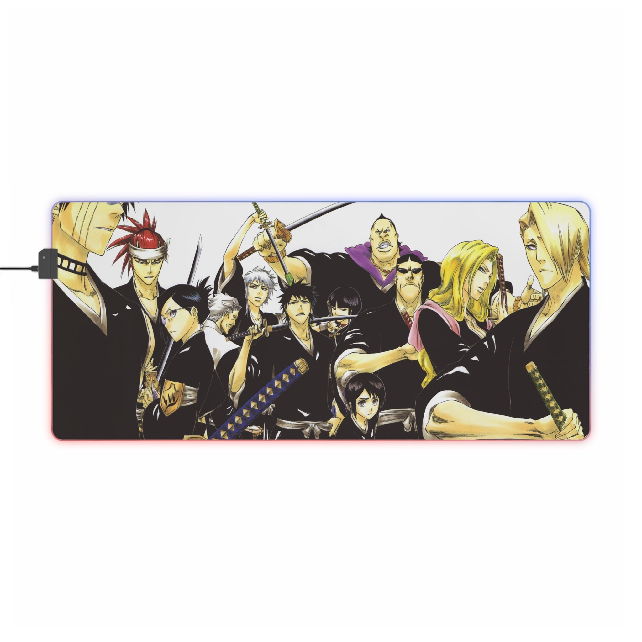 Anime Bleach RGB LED Mouse Pad (Desk Mat)