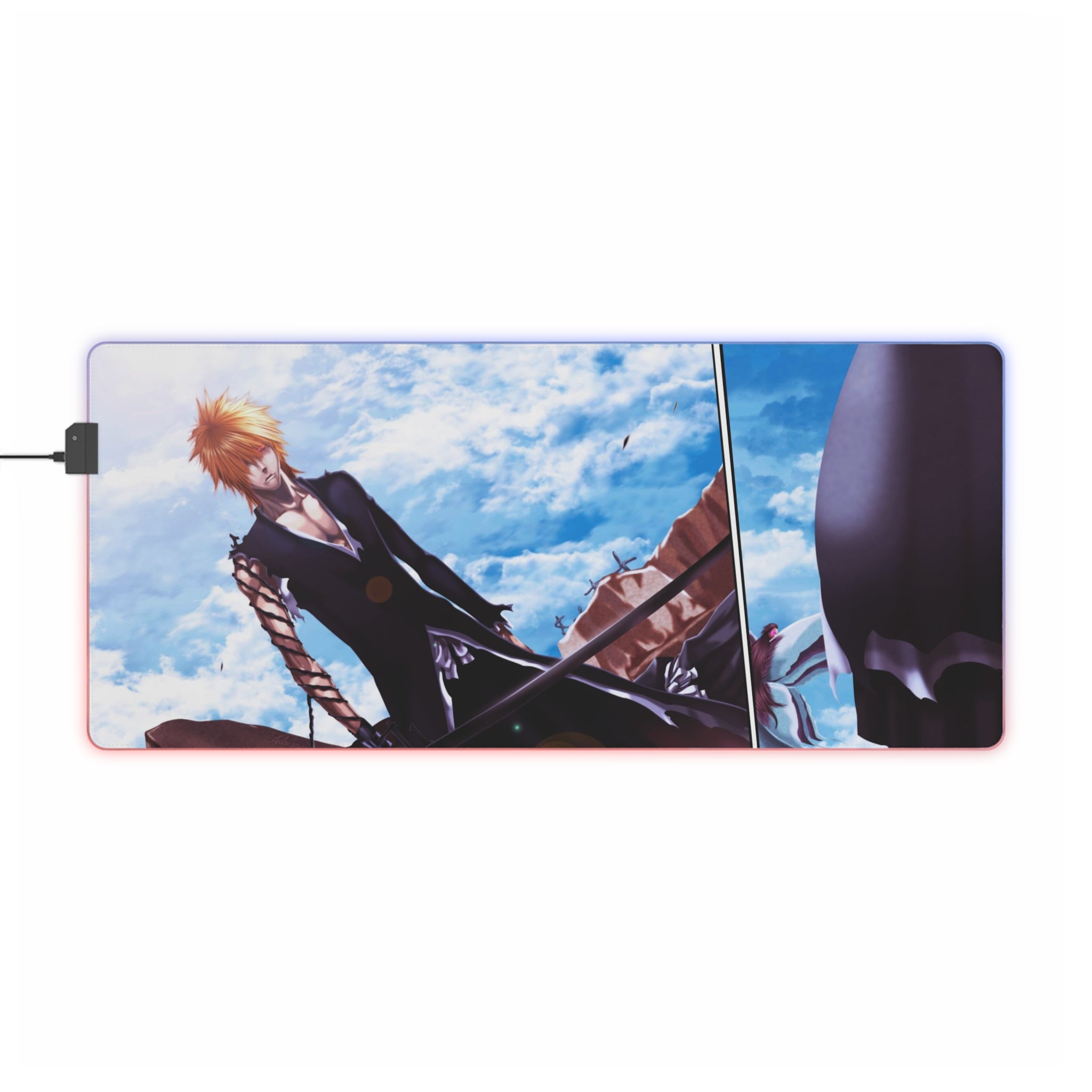 Anime Bleach RGB LED Mouse Pad (Desk Mat)