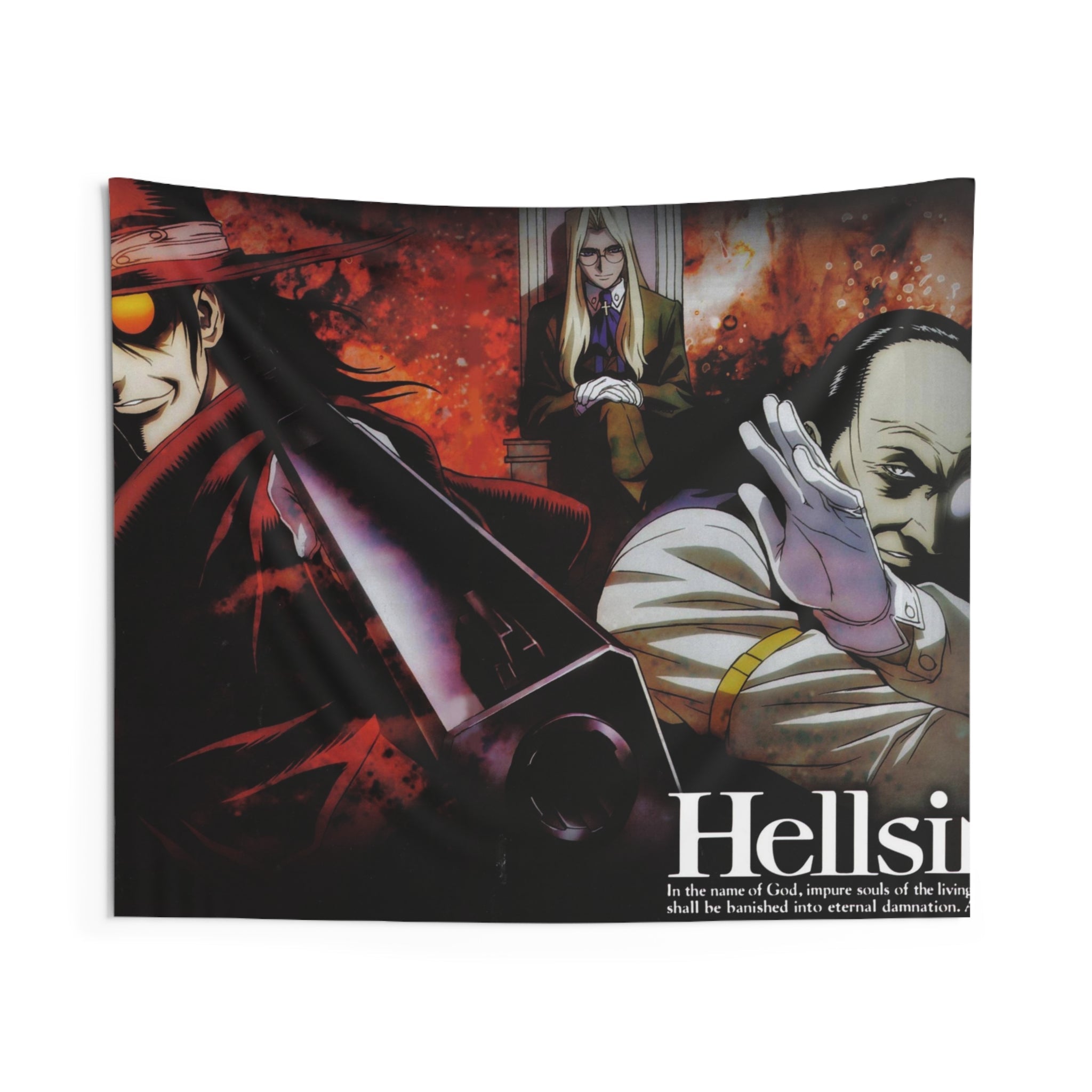 Hellsing Indoor Wall Tapestry