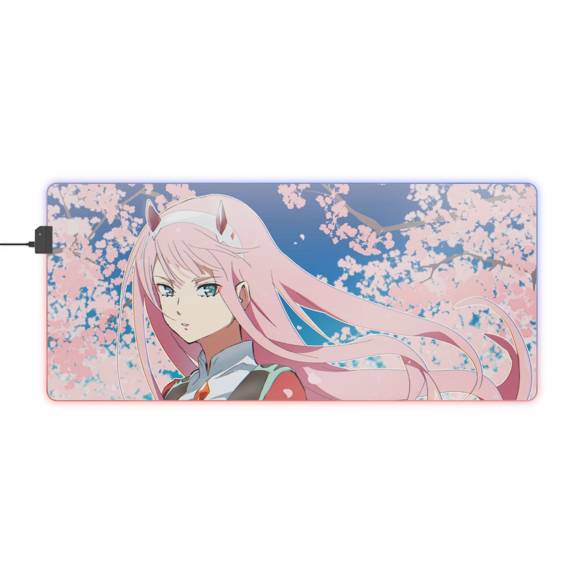 Zero Two RGB LED Mouse Pad (Desk Mat)