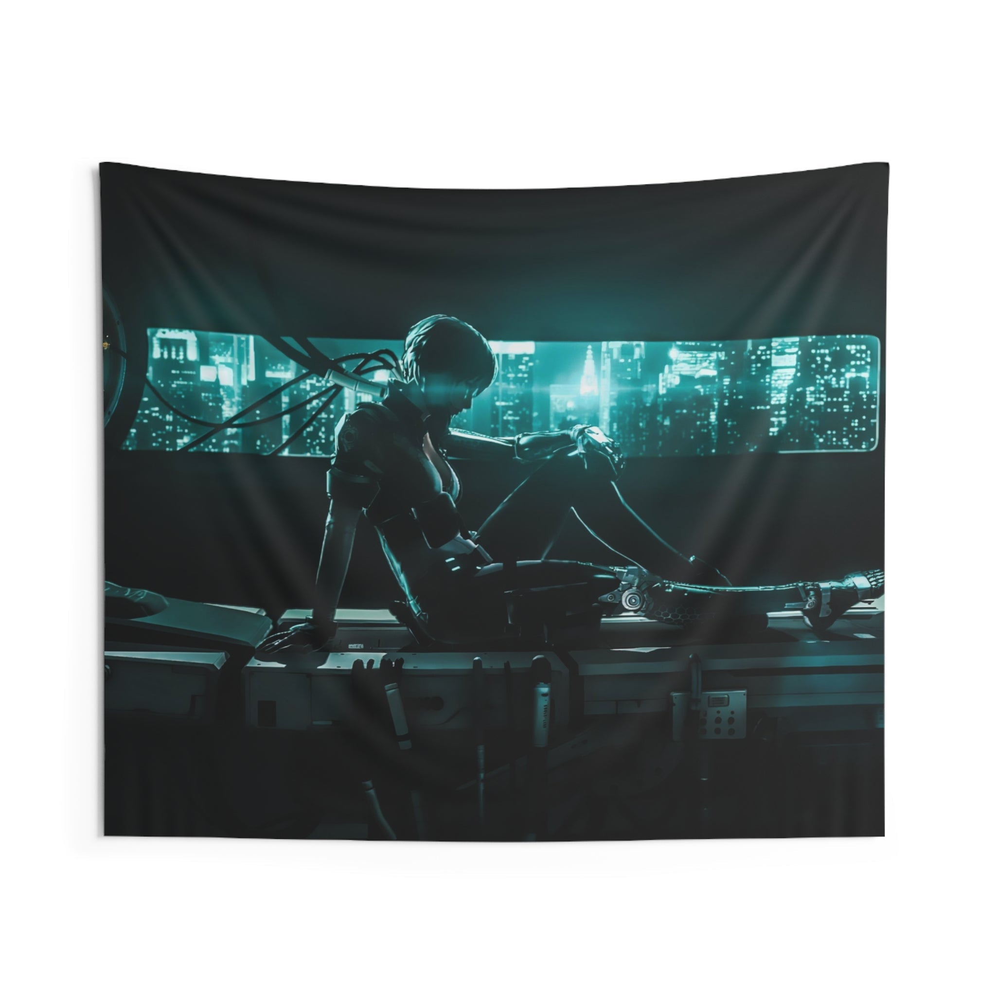 Ghost in the Shell First Assault Indoor Wall Tapestry