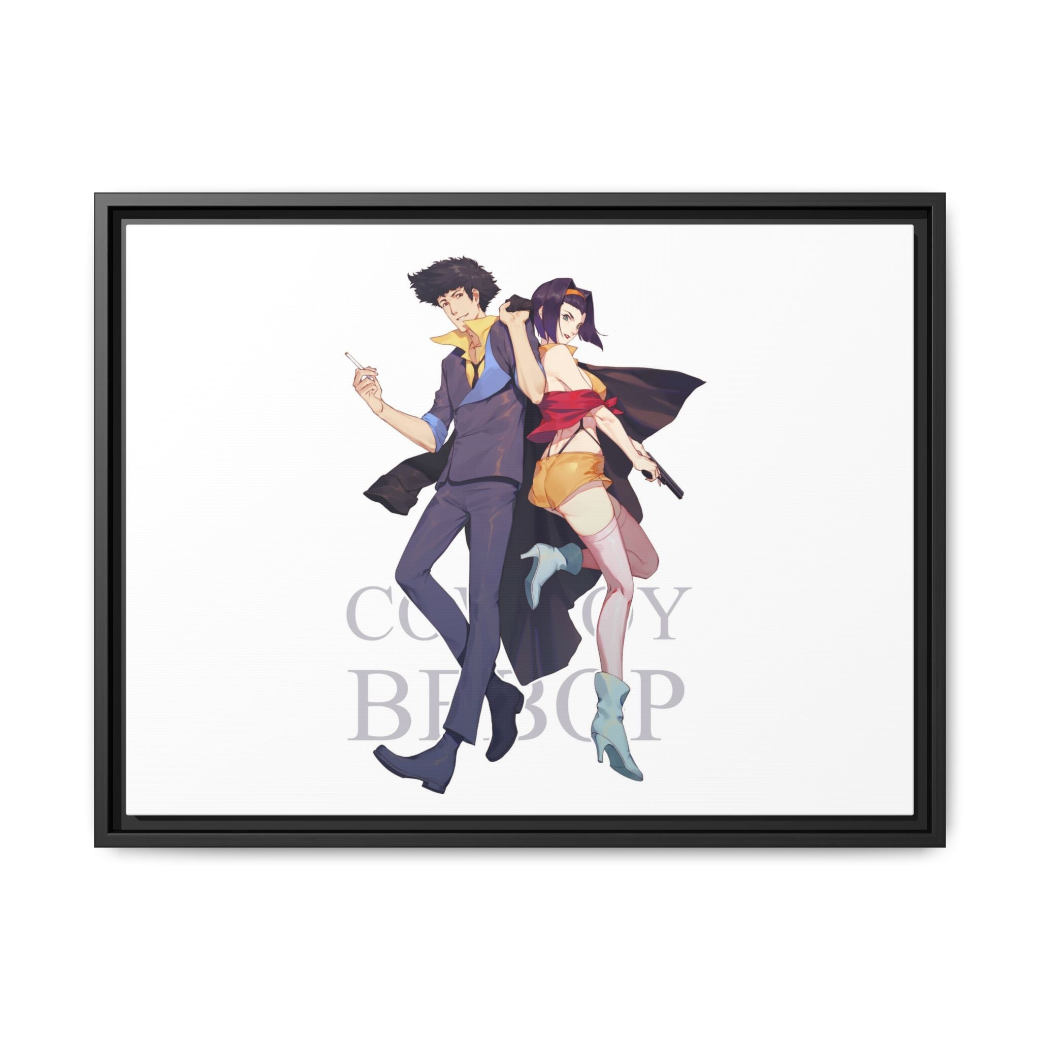 Anime Cowboy Bebop Canvas Framed Art Print