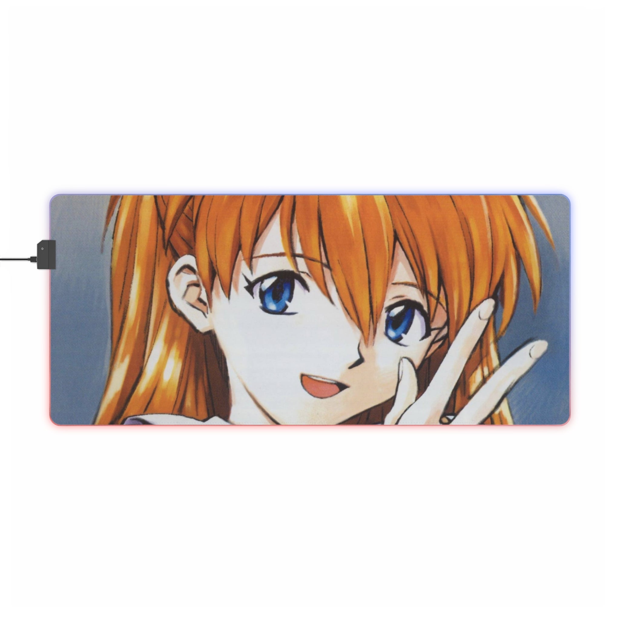 Neon Genesis Evangelion - Asuka Langley Sohryu RGB LED Mouse Pad (Desk