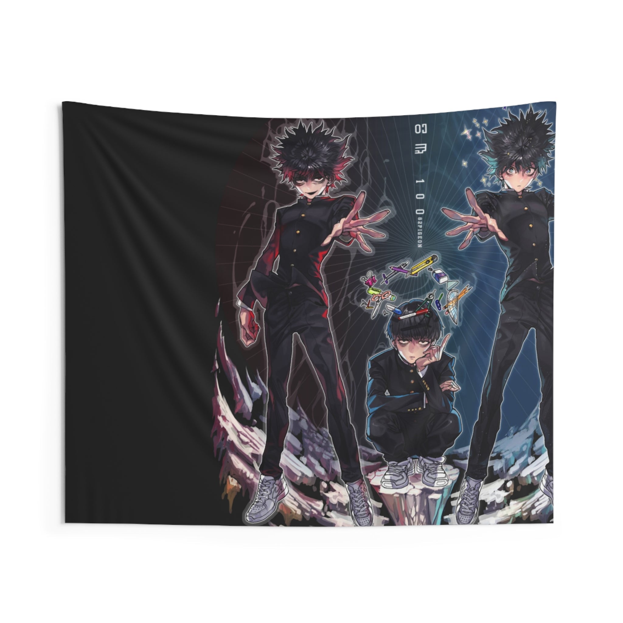 Mob Psycho 100 Shigeo Kageyama Indoor Wall Tapestry