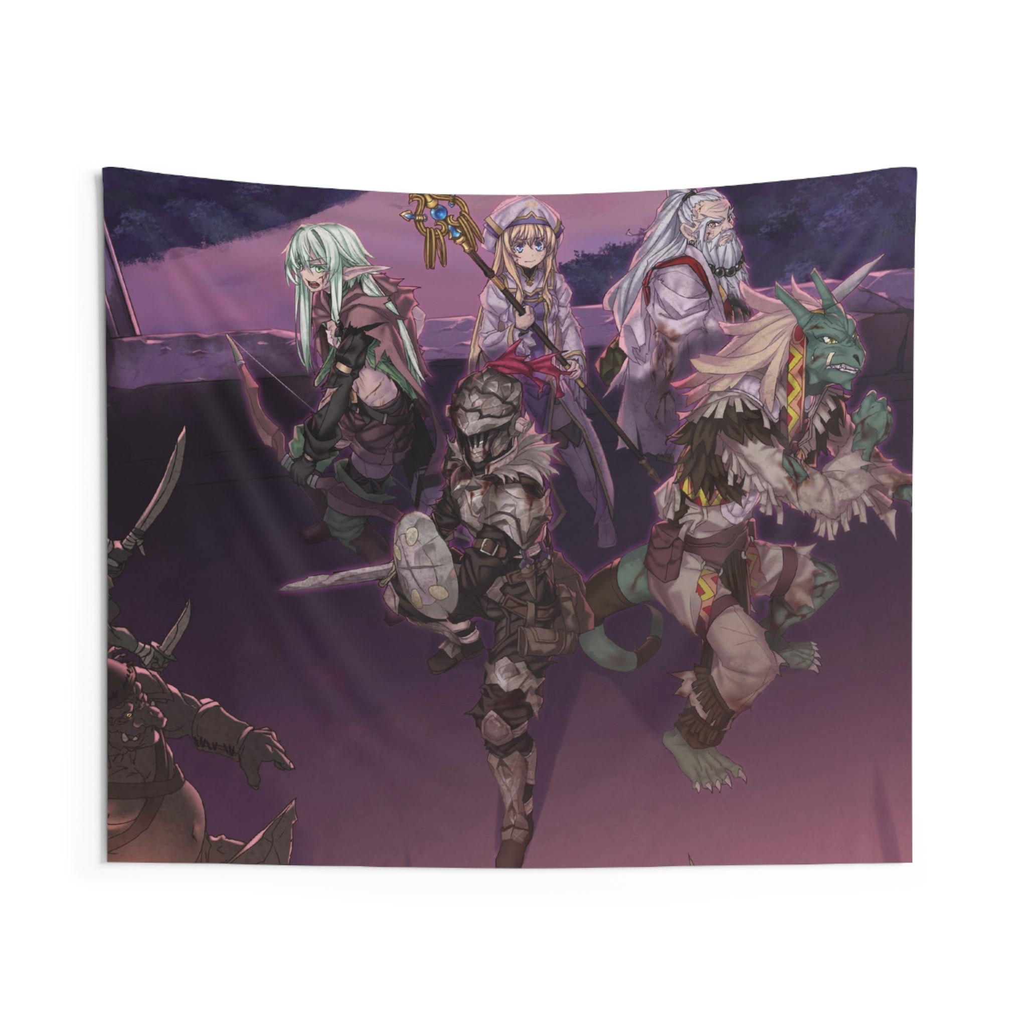 Goblin Slayer Dwarf Shaman, Goblin Slayer, High Elf Archer, Lizard Pri