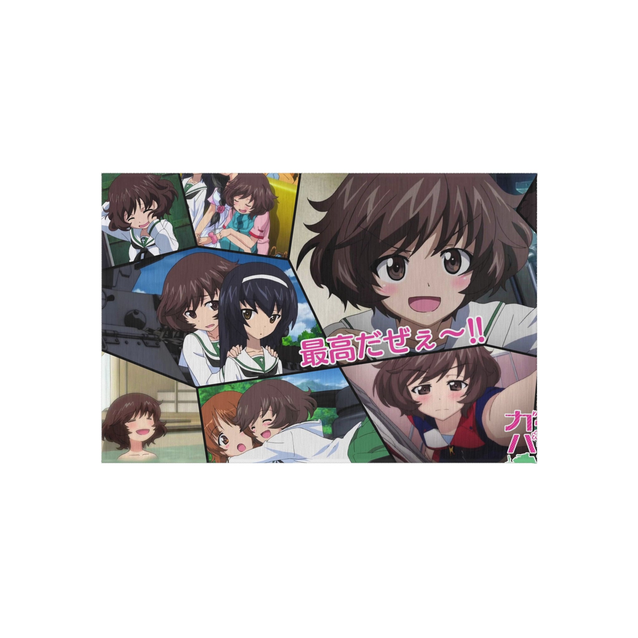 Girls und Panzer Rug
