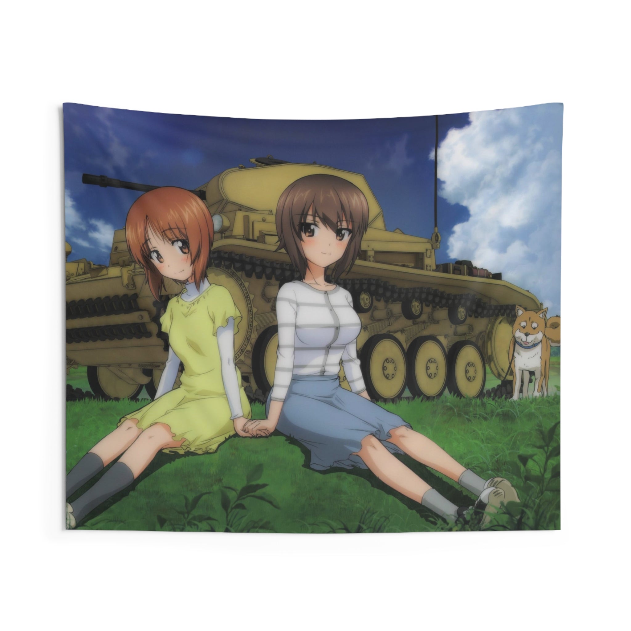 Girls und Panzer Indoor Wall Tapestry