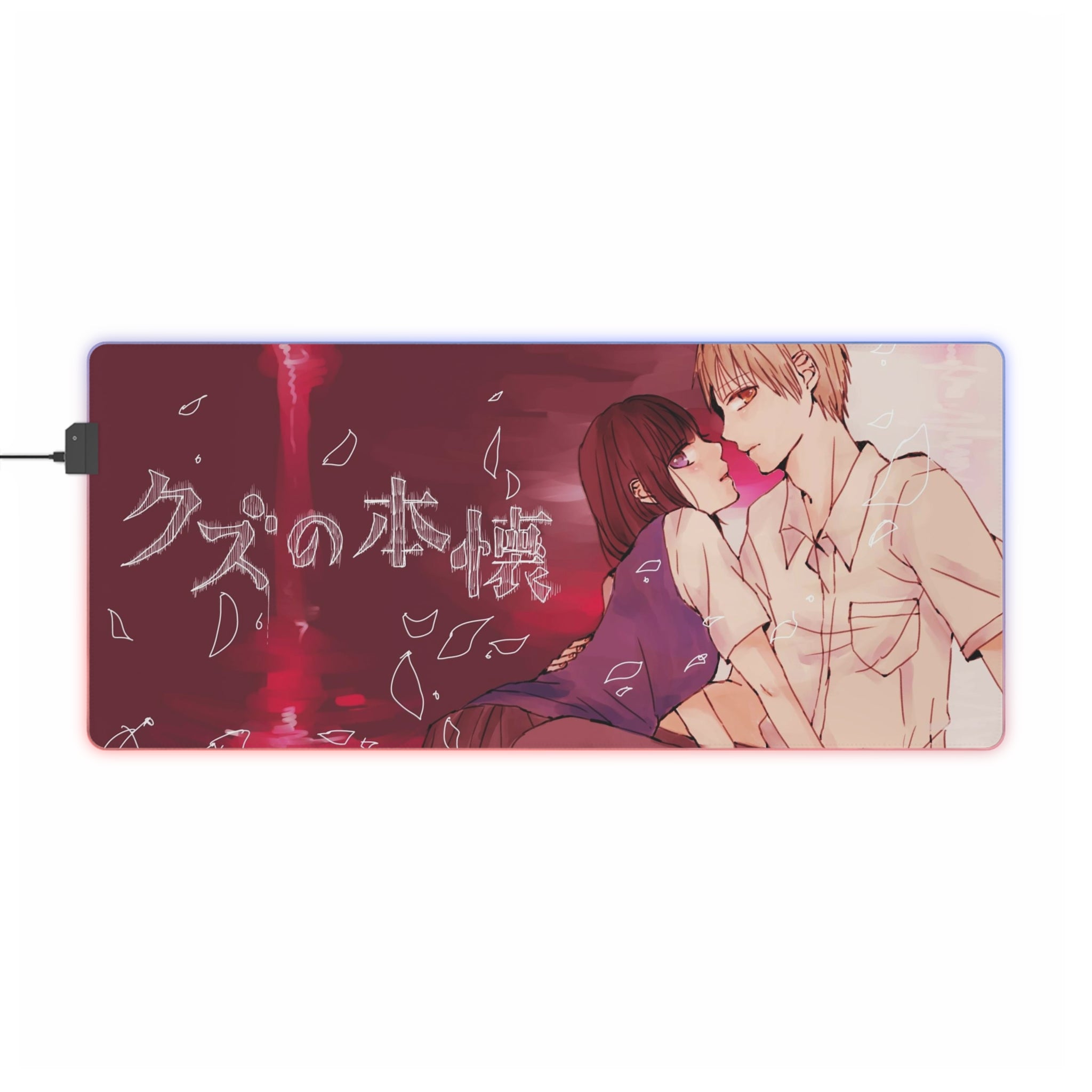 Kuzu No Honkai Hanabi Yasuraoka, Mugi Awaya RGB LED Mouse Pad (Desk Ma