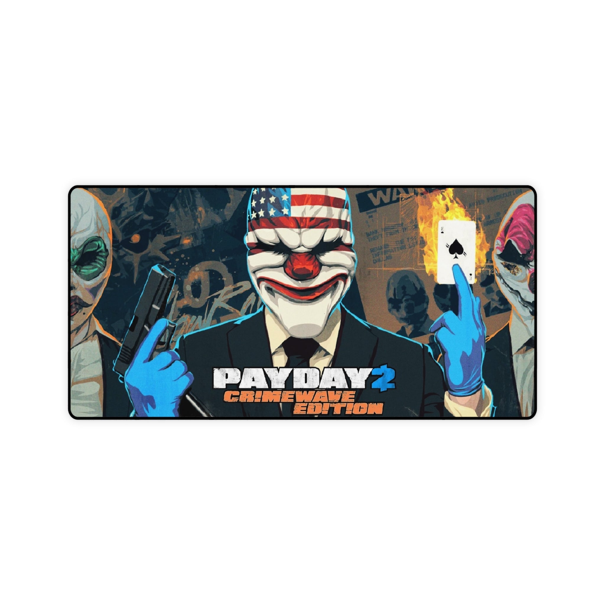 PAYDAY 2: Crimewave Edition Mouse Pad (Desk Mat)
