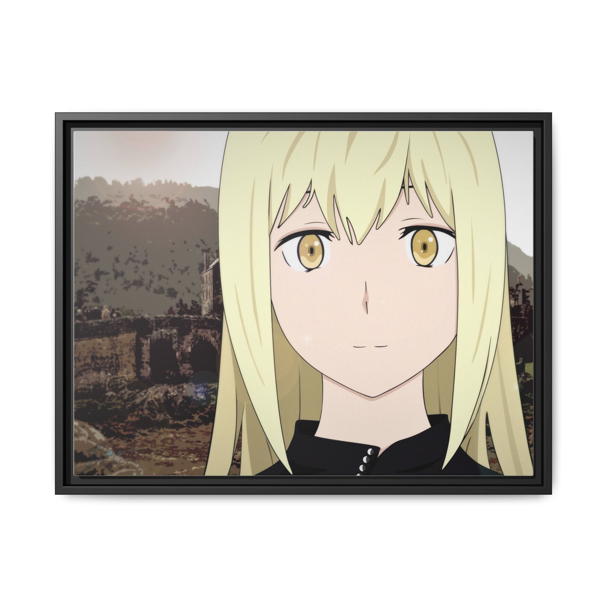 Aiz Wallenstein, Dungeon ni Deai Canvas Framed Art Print