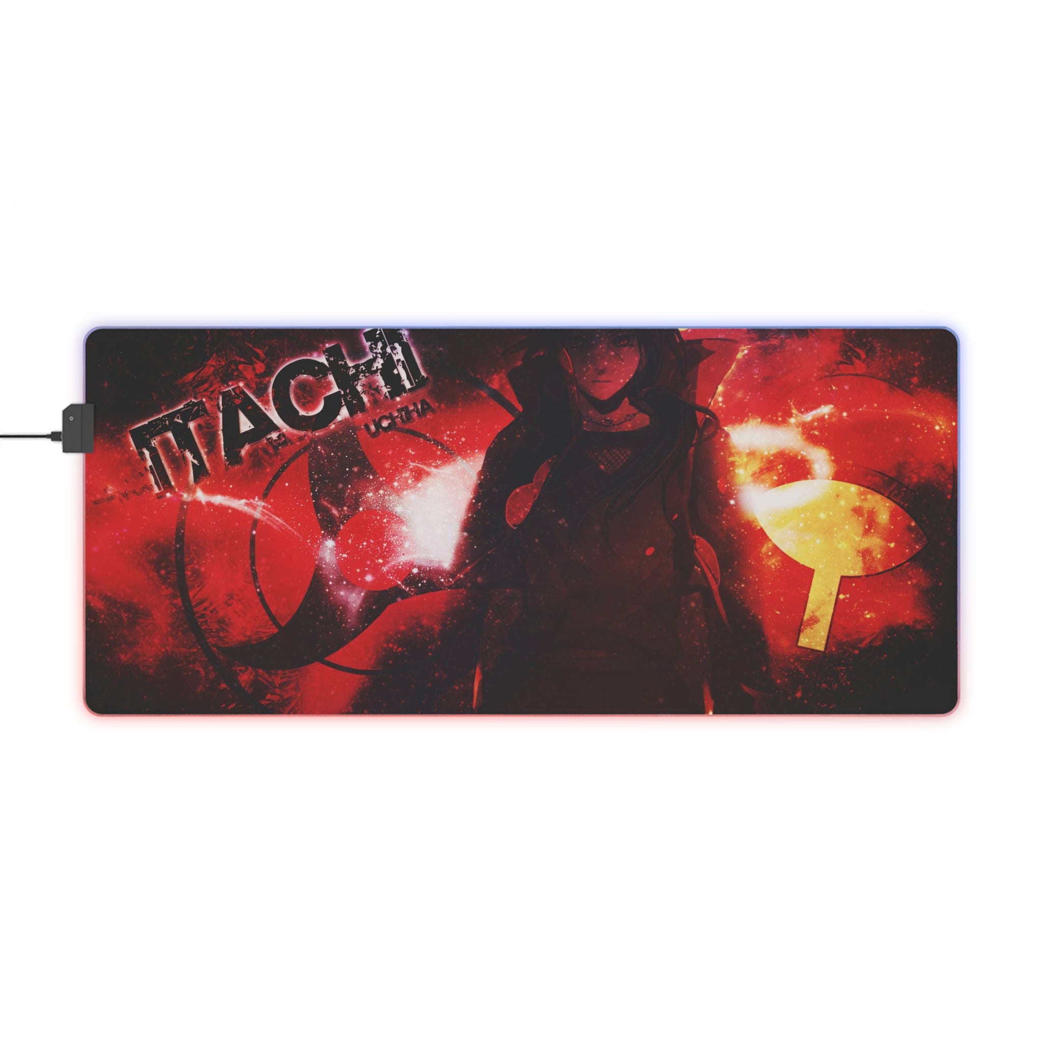 Anime Naruto RGB LED Mouse Pad (Desk Mat)