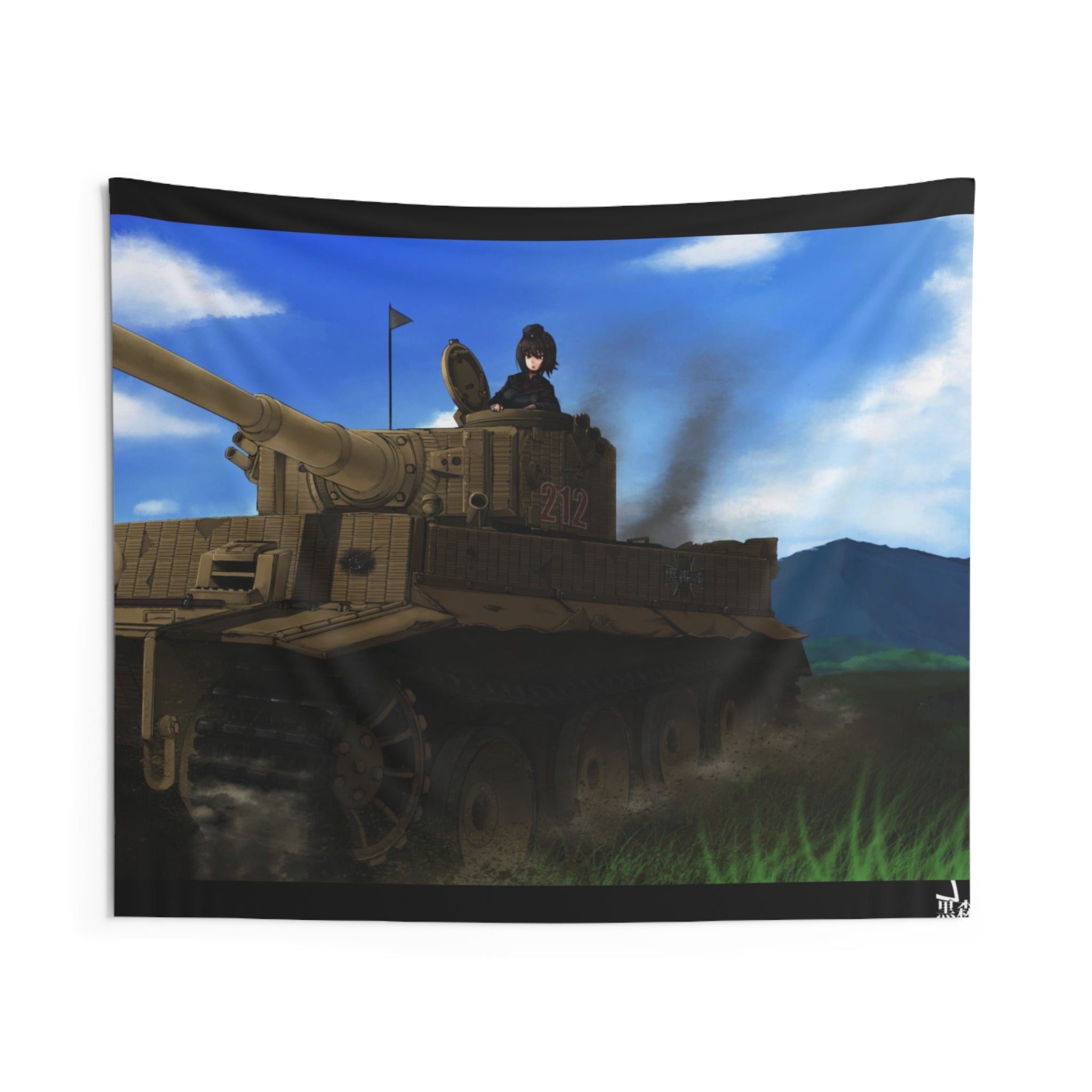 Girls und Panzer Indoor Wall Tapestry