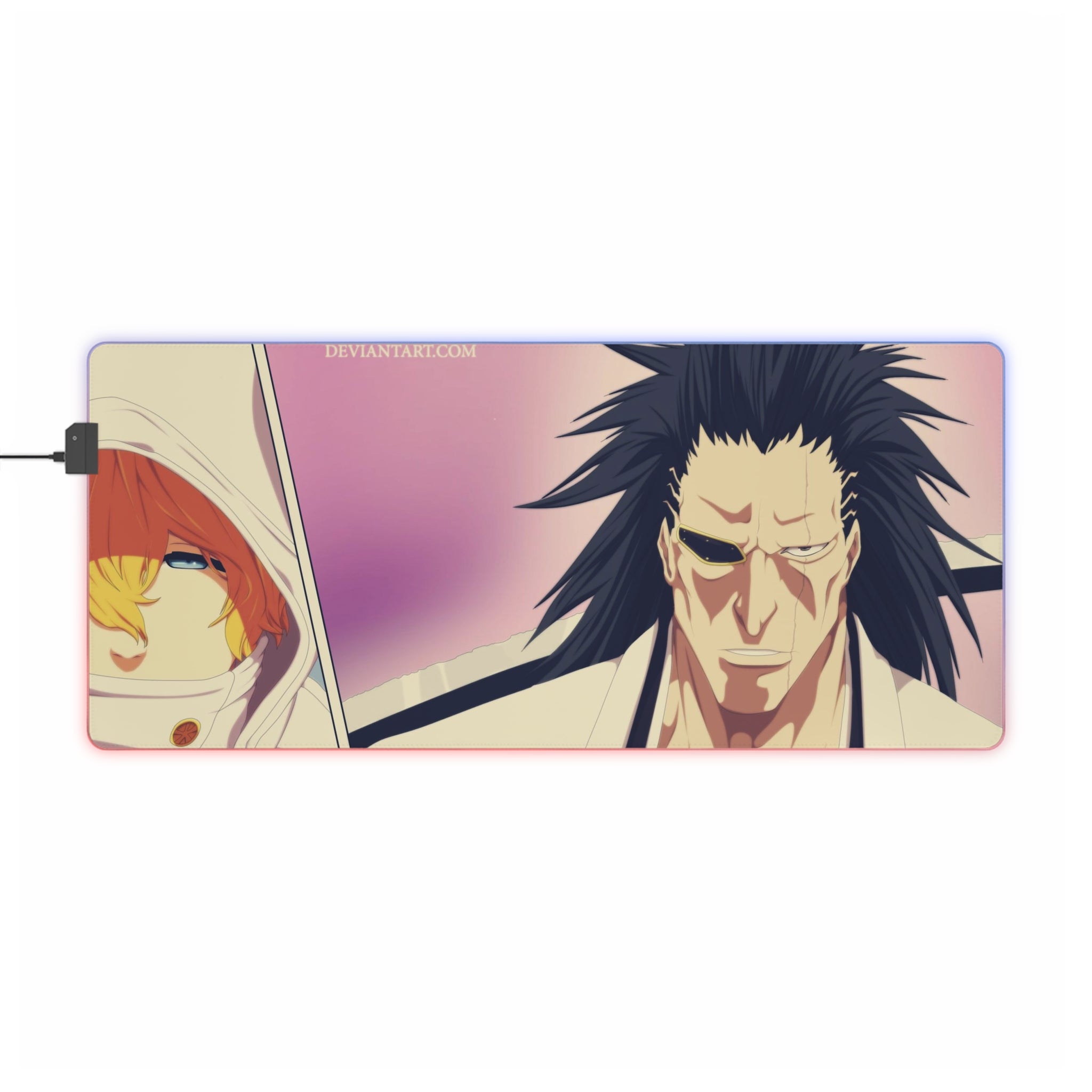 Anime Bleach RGB LED Mouse Pad (Desk Mat)