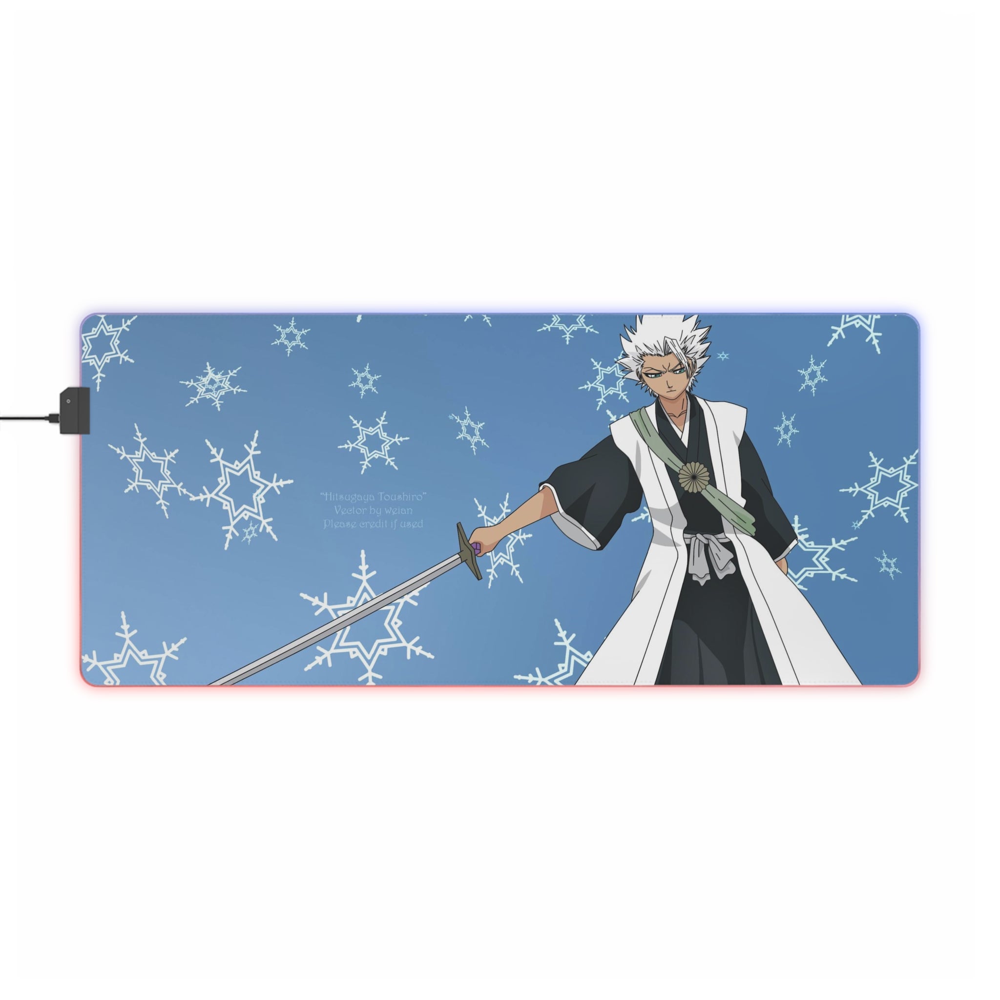 Anime Bleach RGB LED Mouse Pad (Desk Mat)